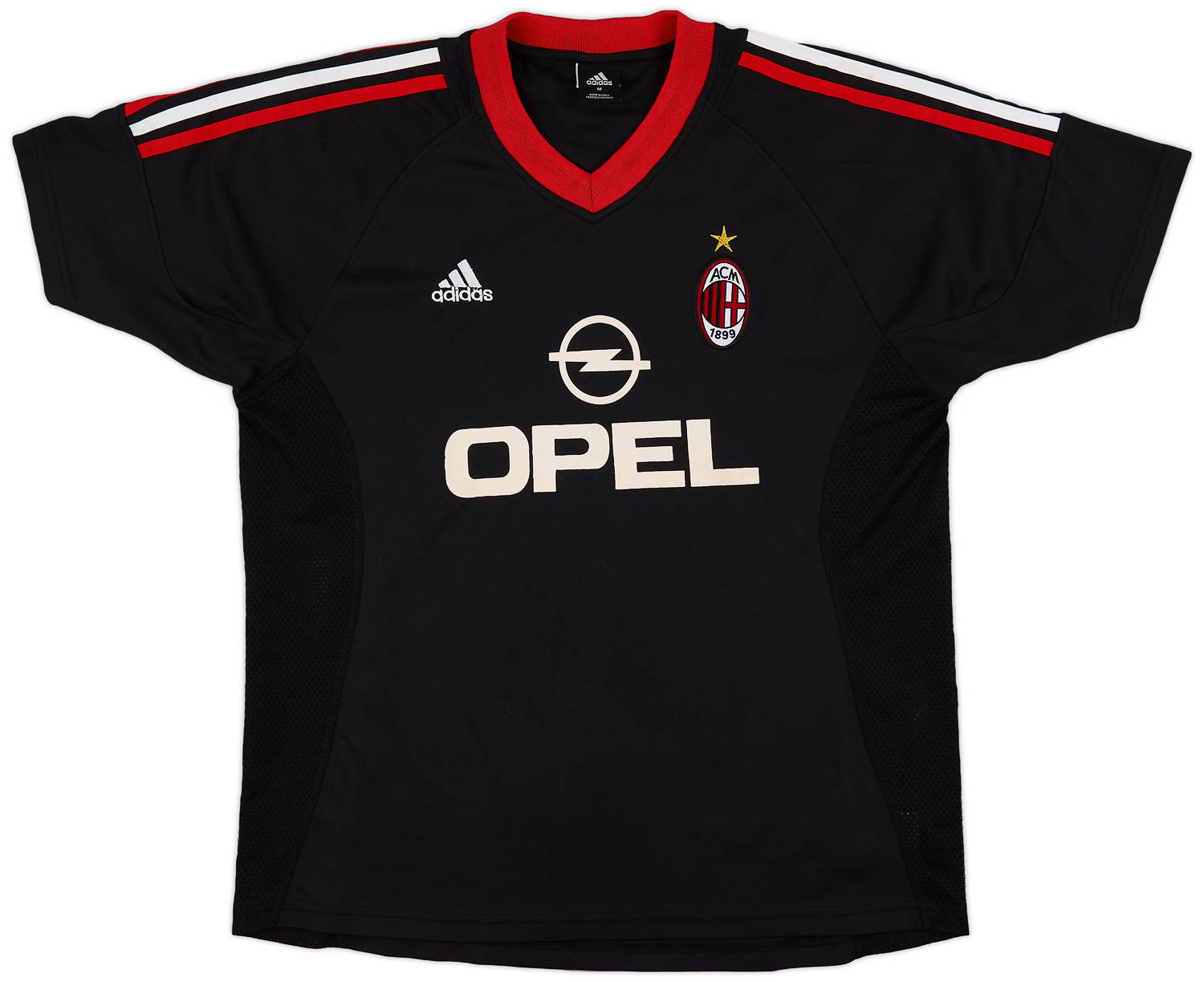 2002-03 AC Milan adidas Training Shirt - 8/10 - (M)