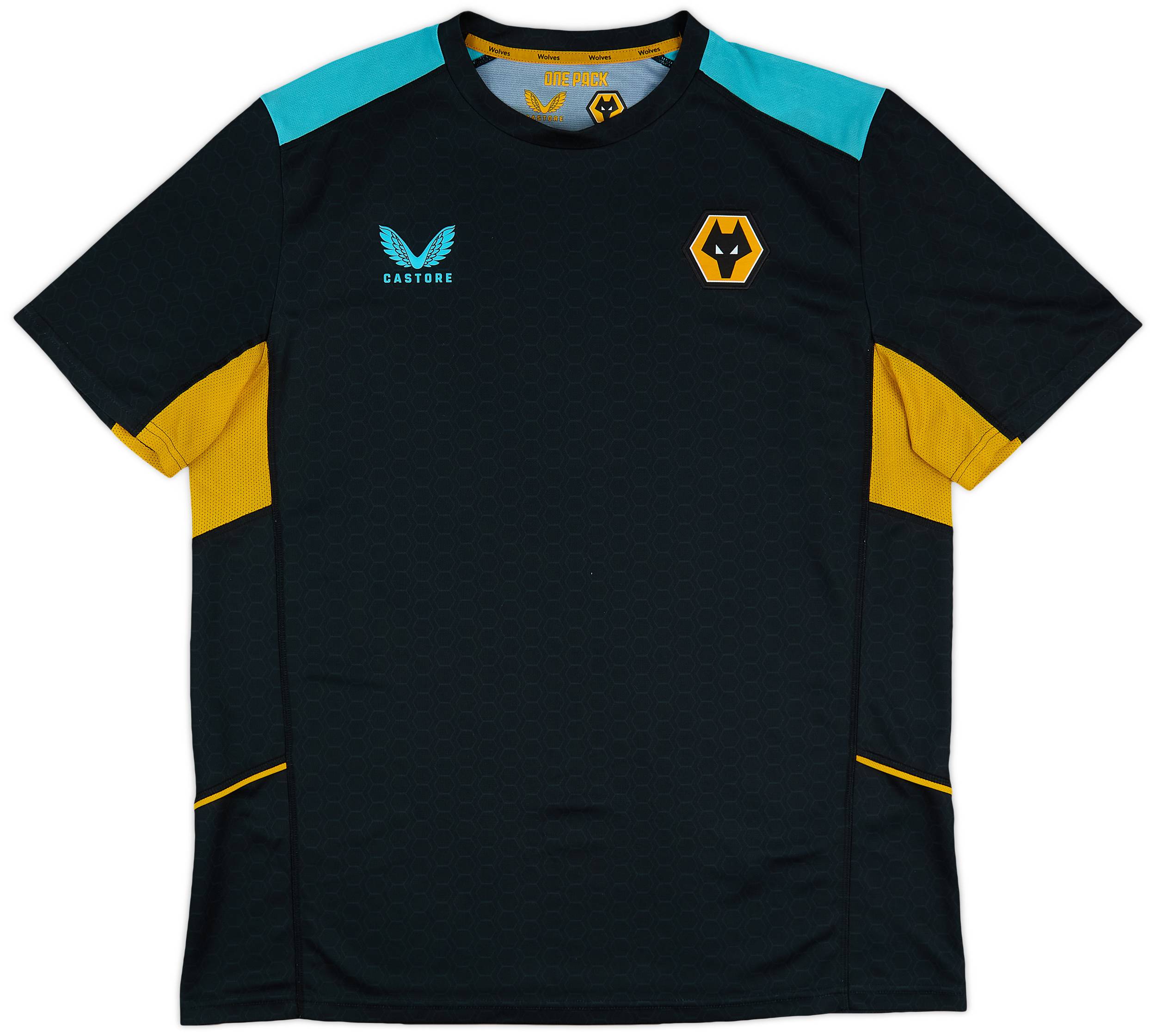2021-22 Wolves Castore Training Shirt - 9/10 - (XL)