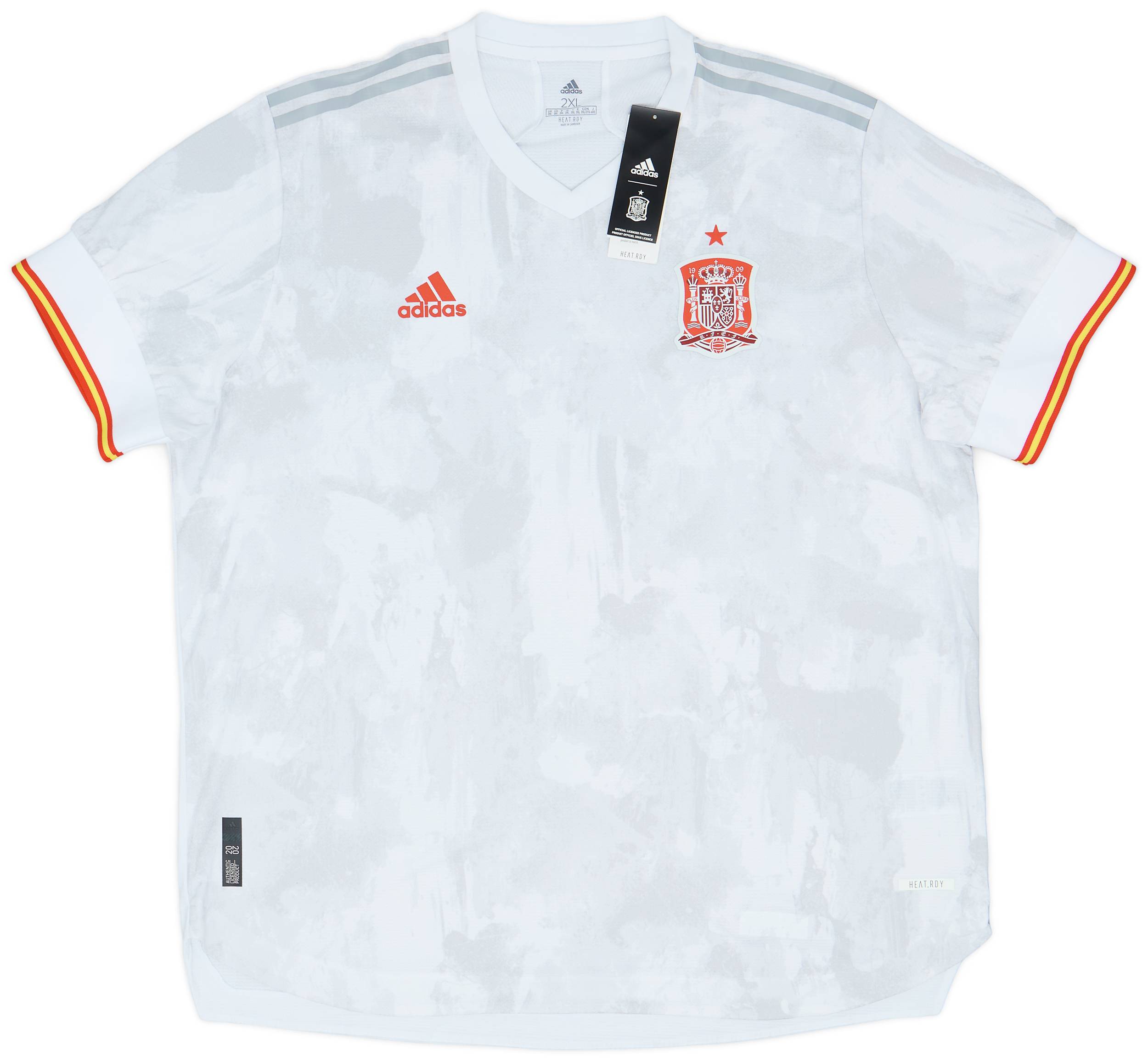 2020-21 Spain Authentic Away Shirt (XXL)