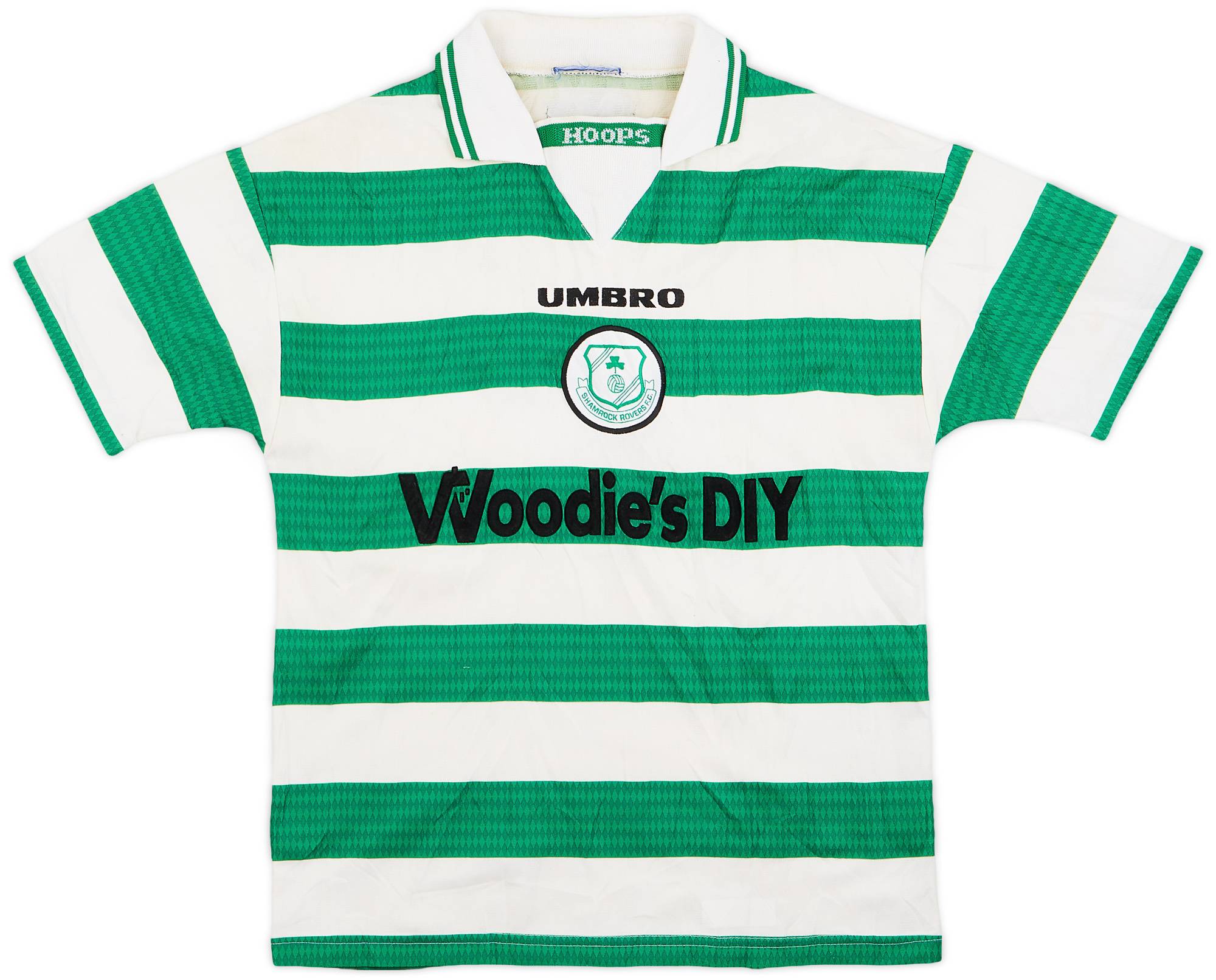 1997-98 Shamrock Rovers Home Shirt - 8/10 - (M)