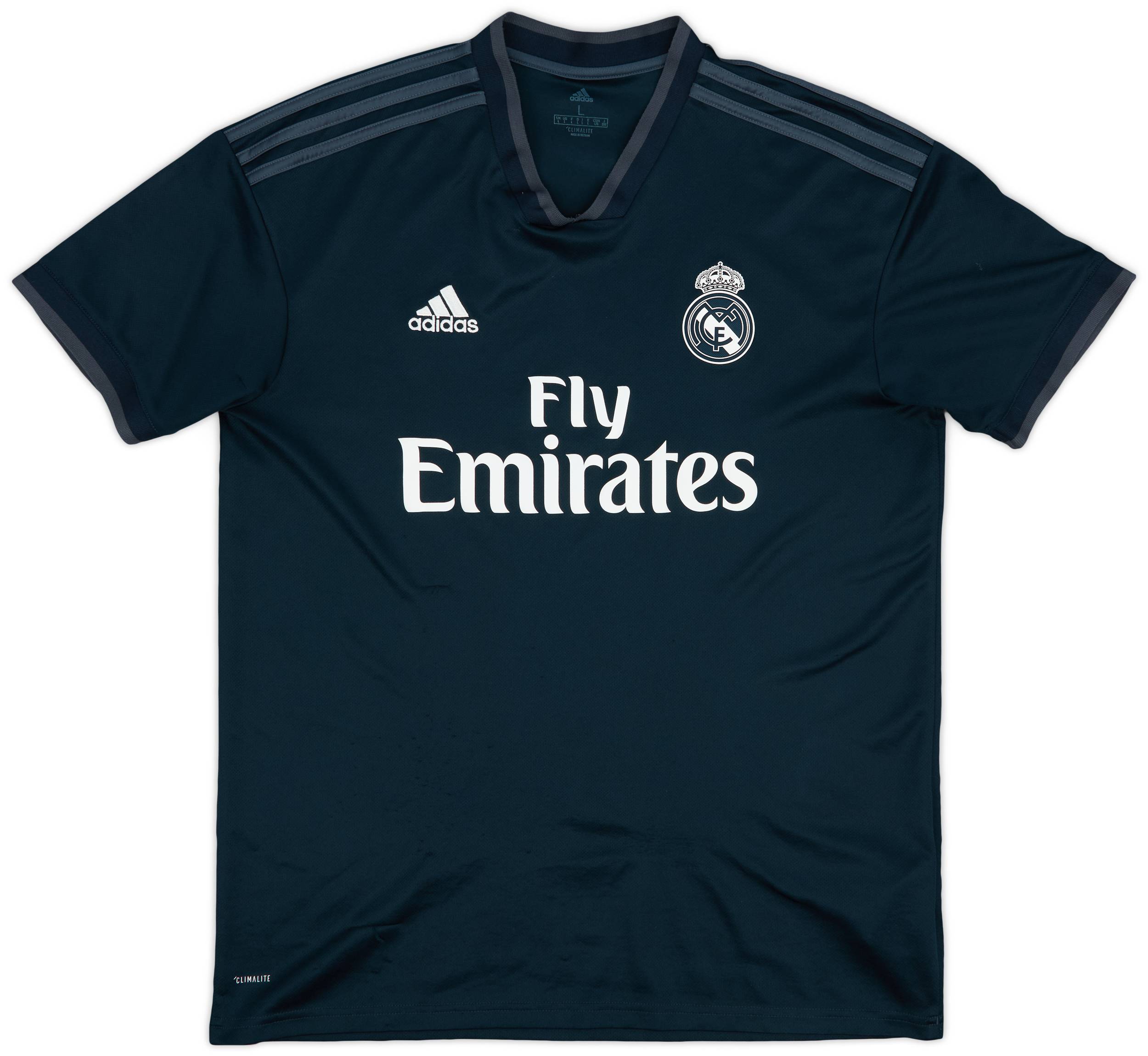 2018-19 Real Madrid Away Shirt - 8/10 - (L)