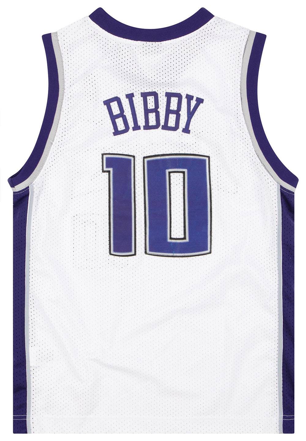 2002-04 Sacramento Kings Bibby #10 Nike Swingman Jersey (Home) Y