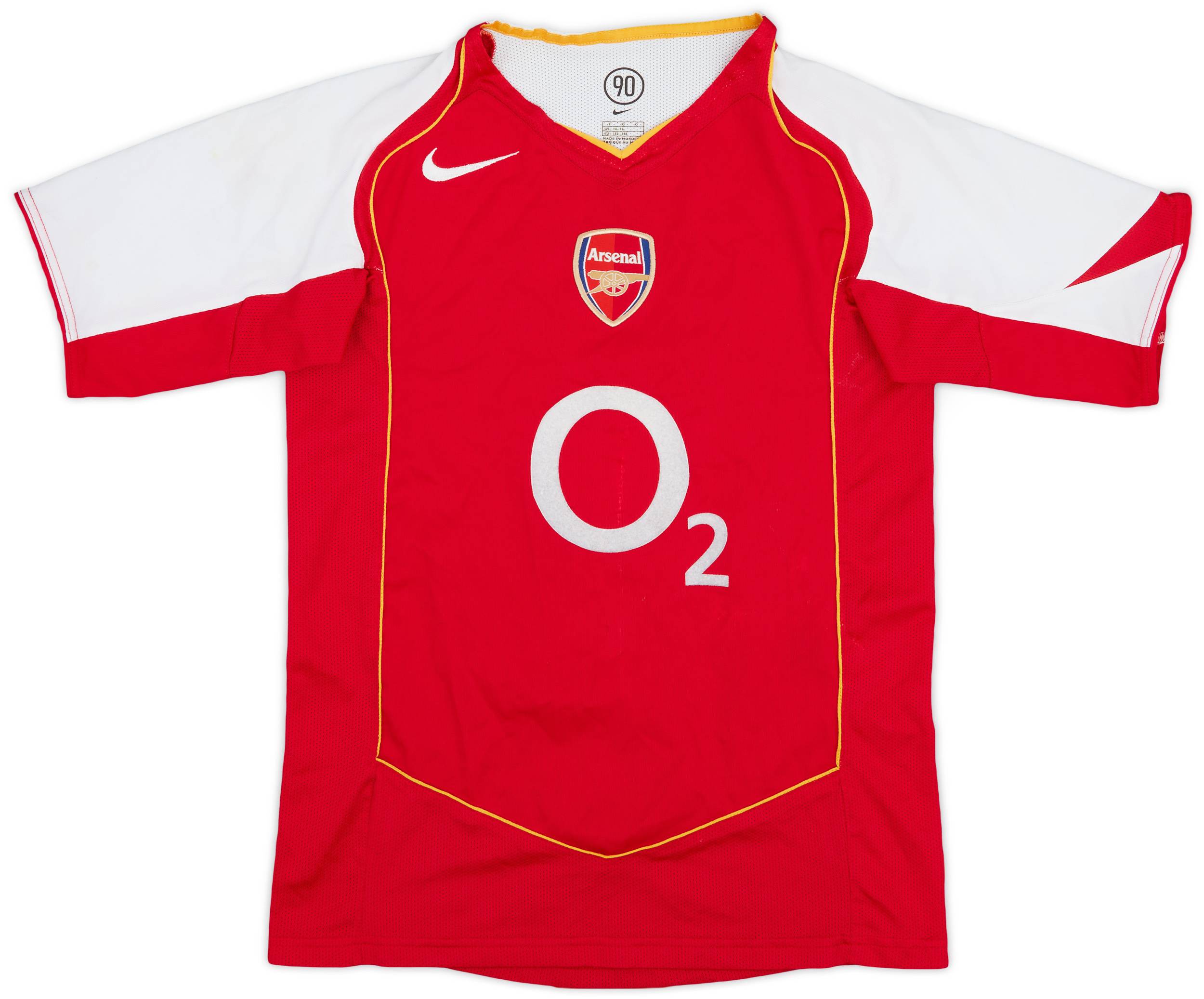 2004-05 Arsenal Home Shirt - 6/10 - (L.Boys)