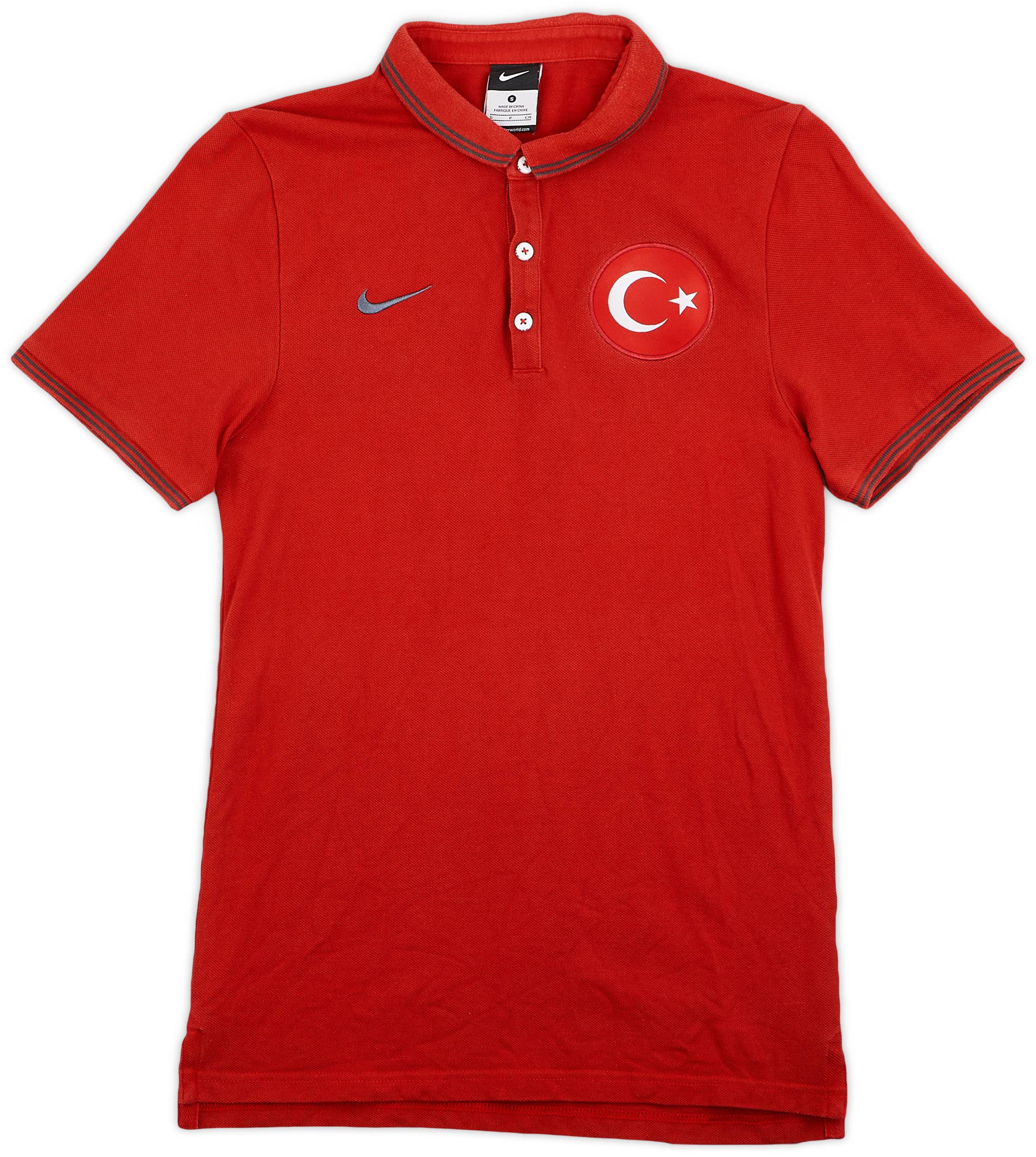 2014-16 Turkey Nike Polo Shirt - 9/10 - (S)
