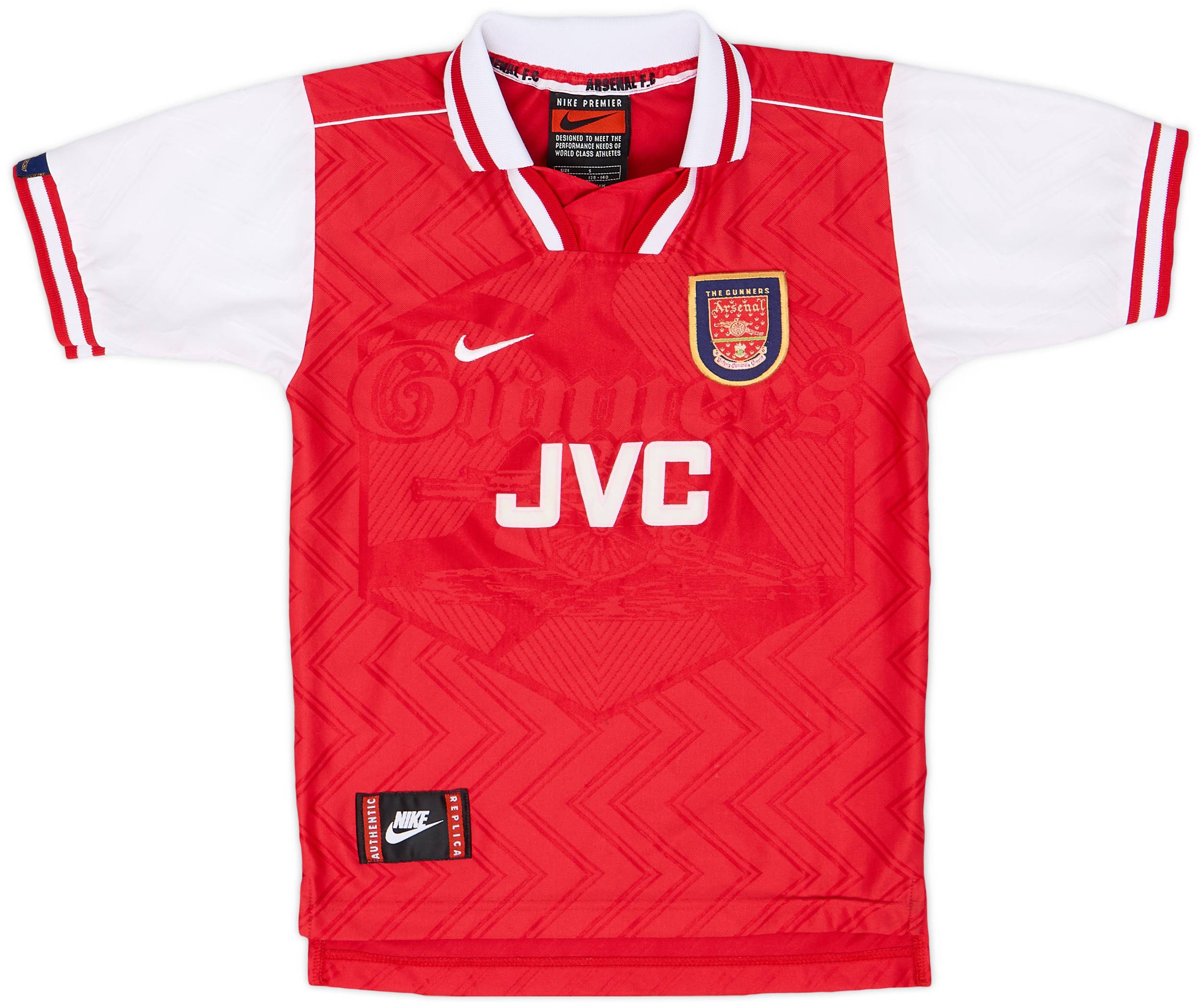 1996-98 Arsenal Home Shirt - 7/10 - (S.Boys)