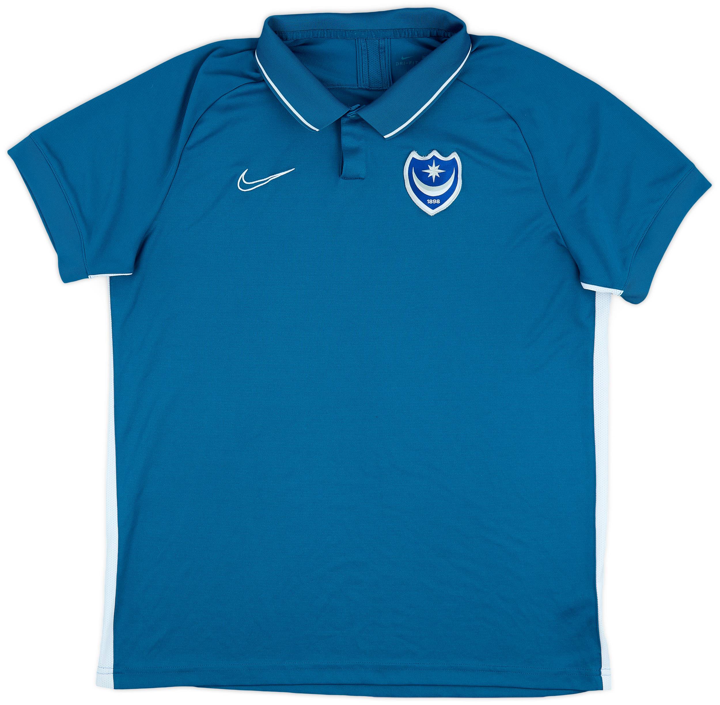 2019-20 Portsmouth Nike Polo Shirt - 8/10 - (XL) - 8/10 - (XXL)