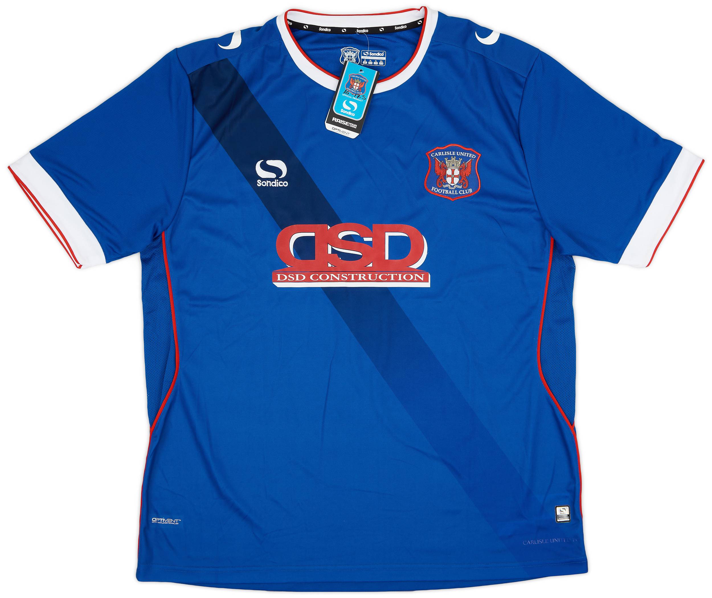 2016-17 Carlisle United Home Shirt (XL)