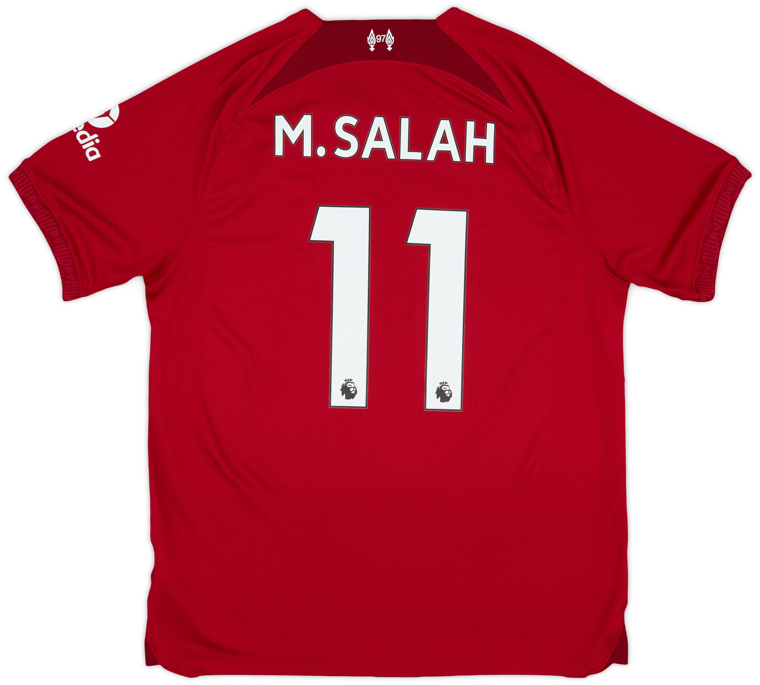 2022-23 Liverpool Home Shirt M.Salah #11 - 7/10 - (L)