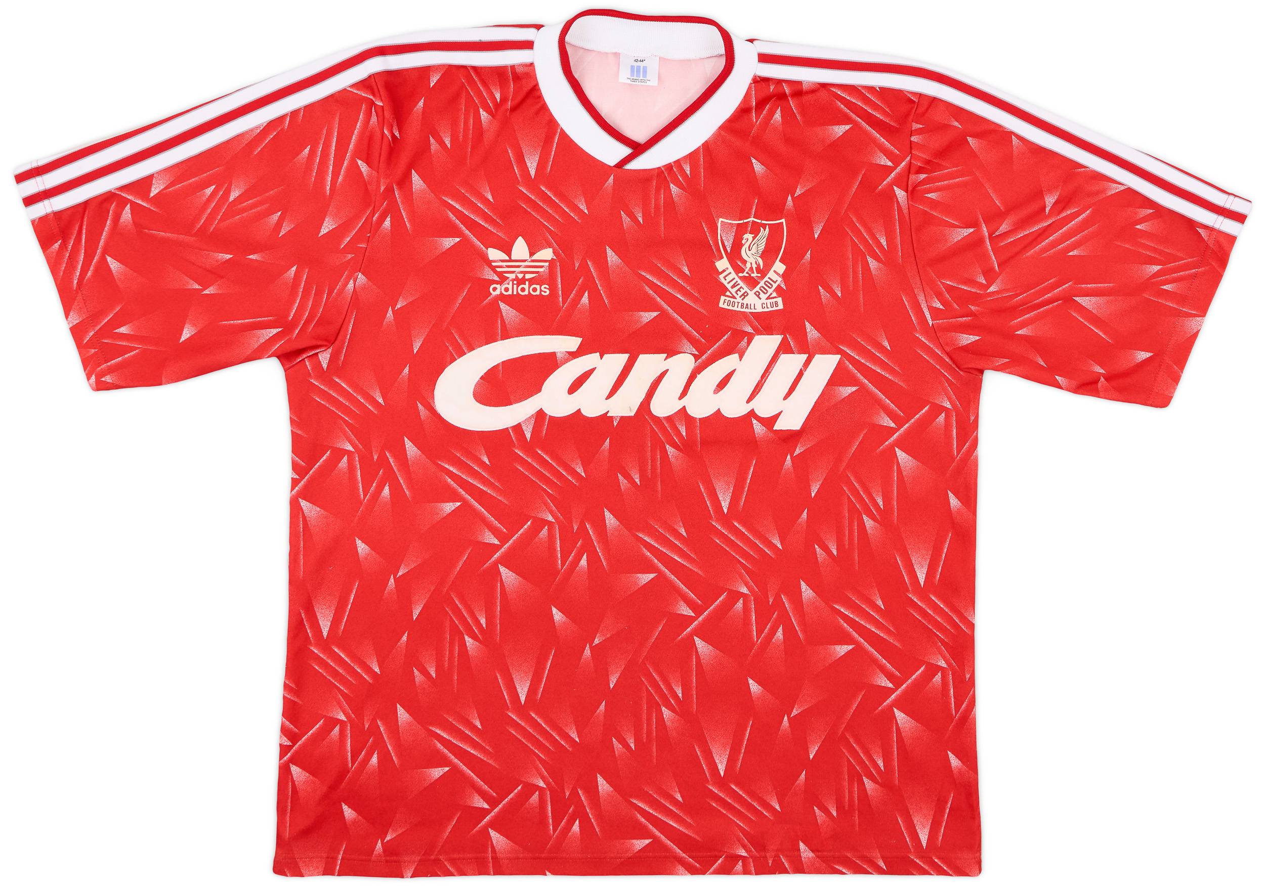 1989-91 Liverpool Home Shirt - 7/10 - (L)