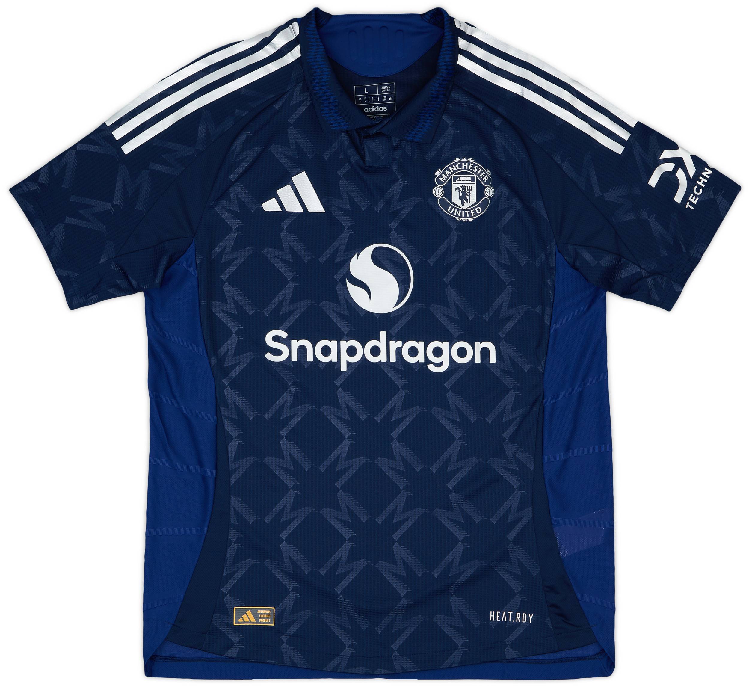 2024-25 Manchester United Women's Authentic Away Shirt Toone #7 (Unisex ...