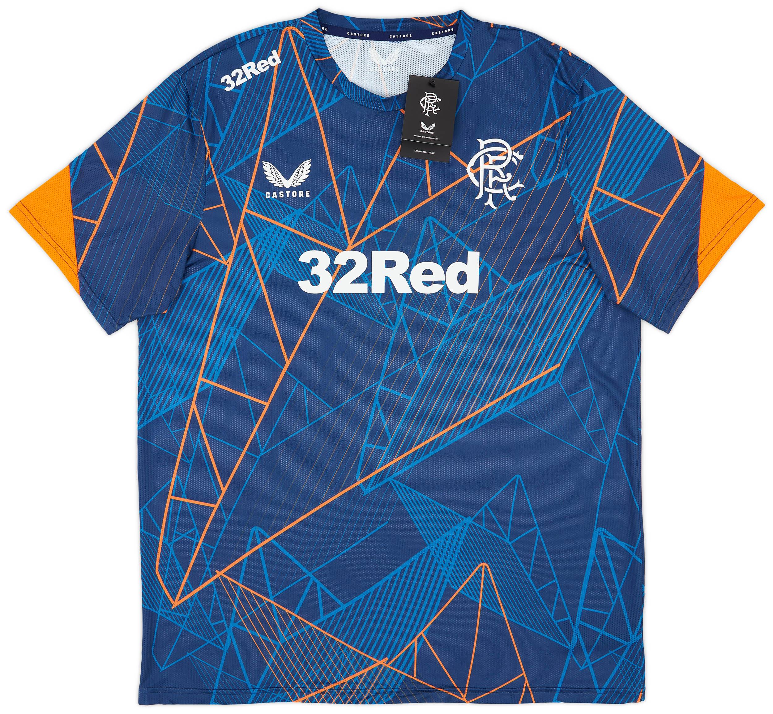2024-25 Rangers Castore Pre-Match Shirt