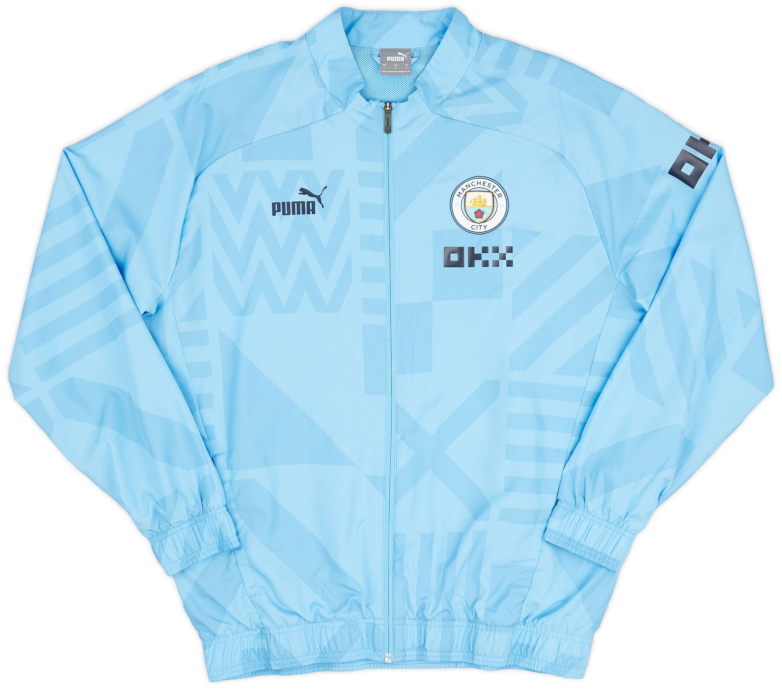 2022-23 Manchester City Player Issue Pre-Match Jacket - 7/10