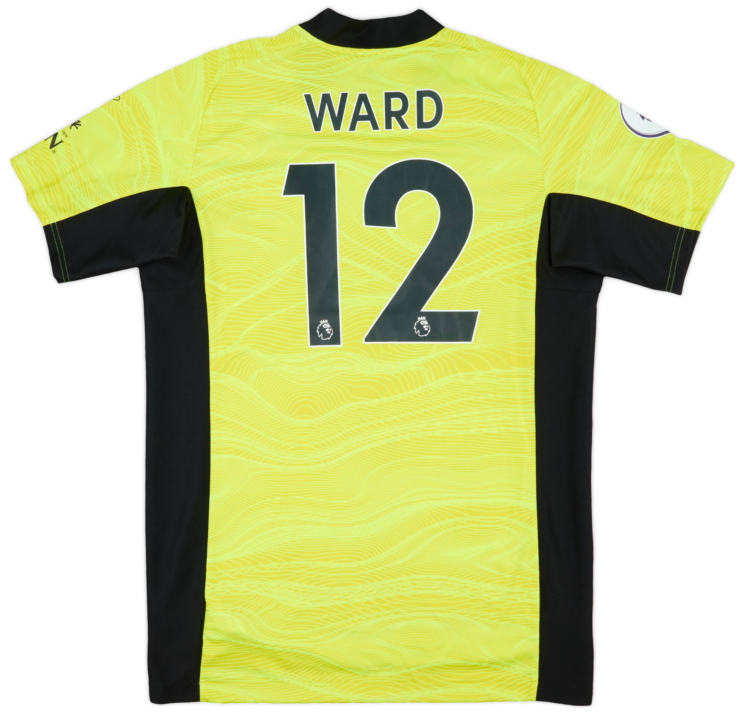 2021-22 Leicester Match Issue GK Shirt Ward #12