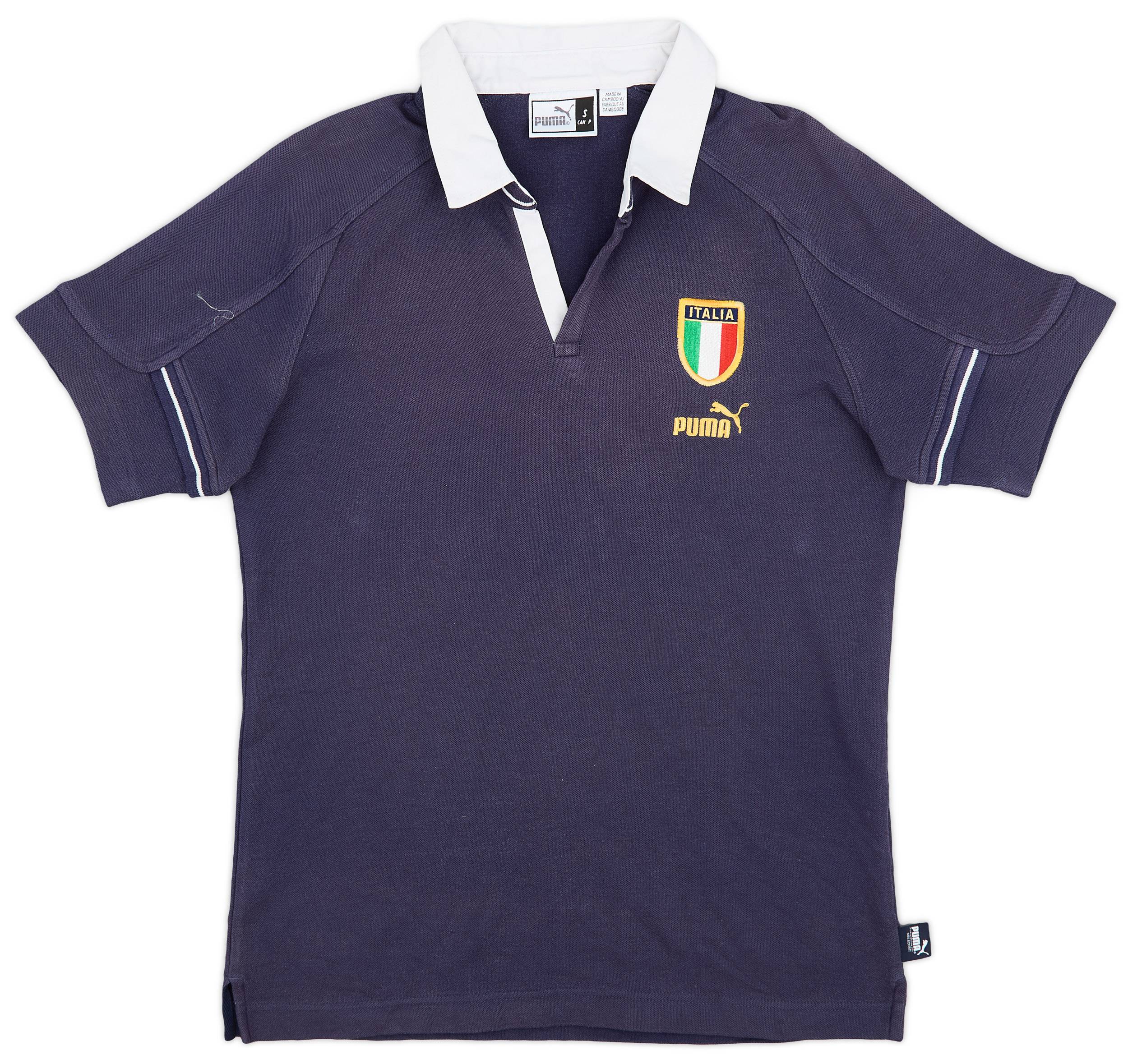 2004-06 Italy Puma L/S Polo Shirt - 7/10 - (S)