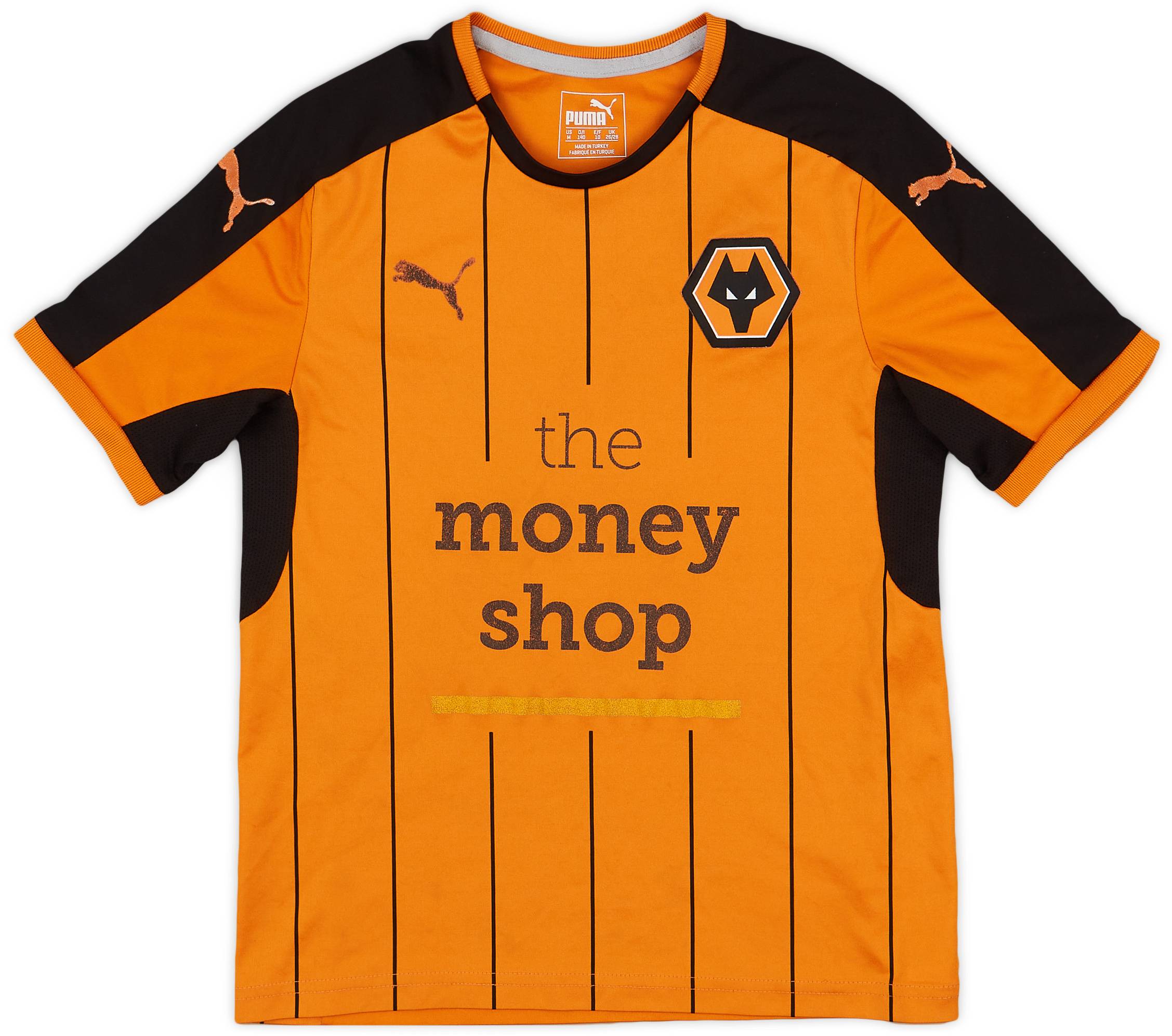 2016-17 Wolves Home Shirt - 5/10 - (S.Boys)