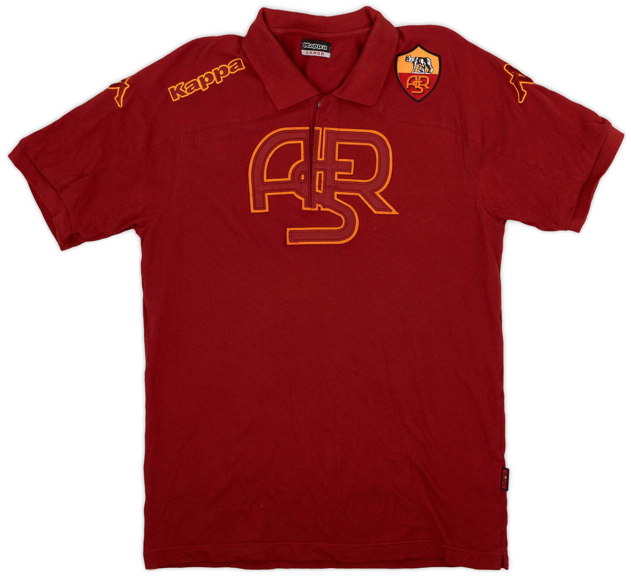 2012-13 Roma Kappa Polo Shirt - 5/10 - (L)