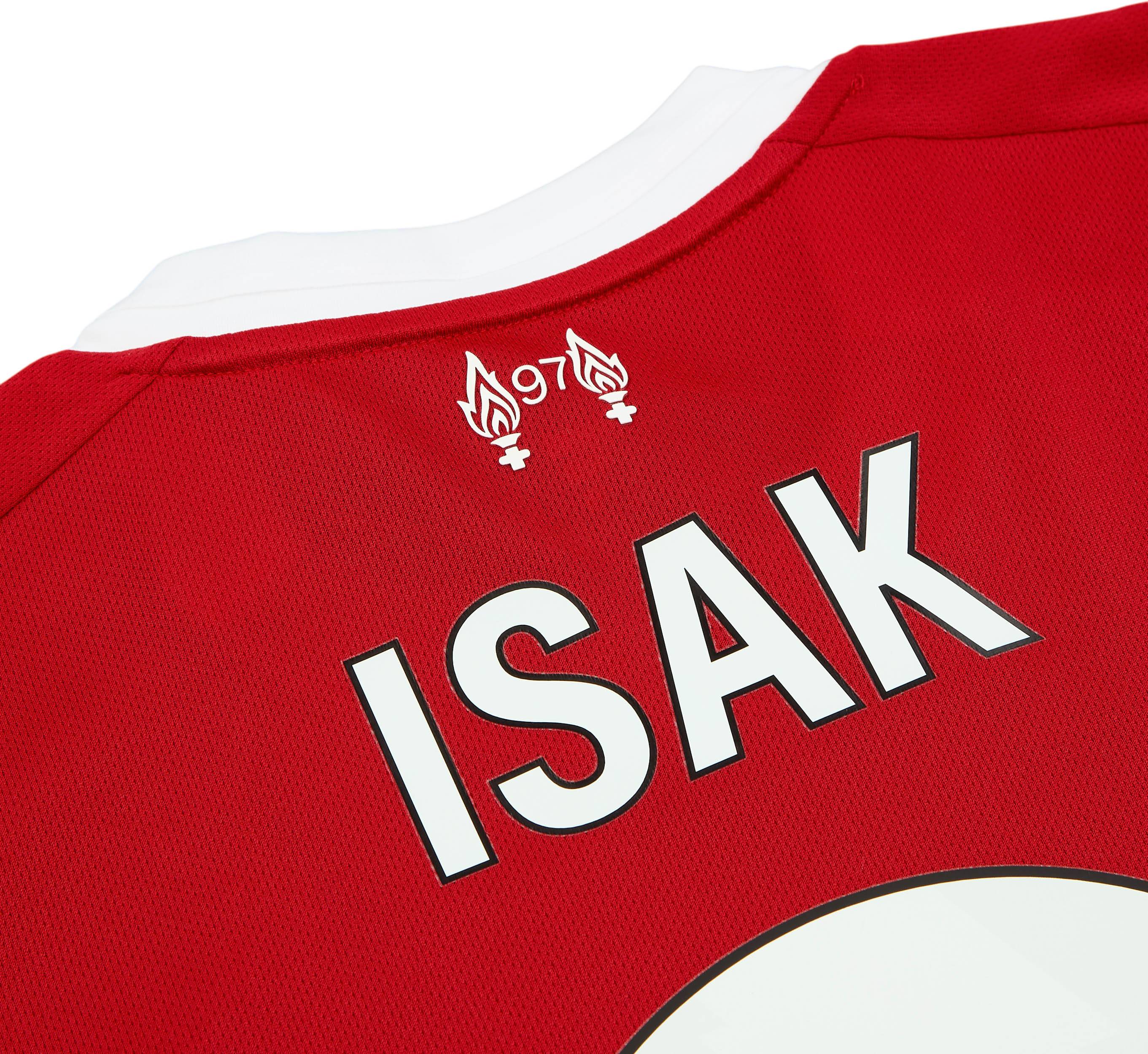 2025-26 Liverpool Home L/S Shirt Isak #9