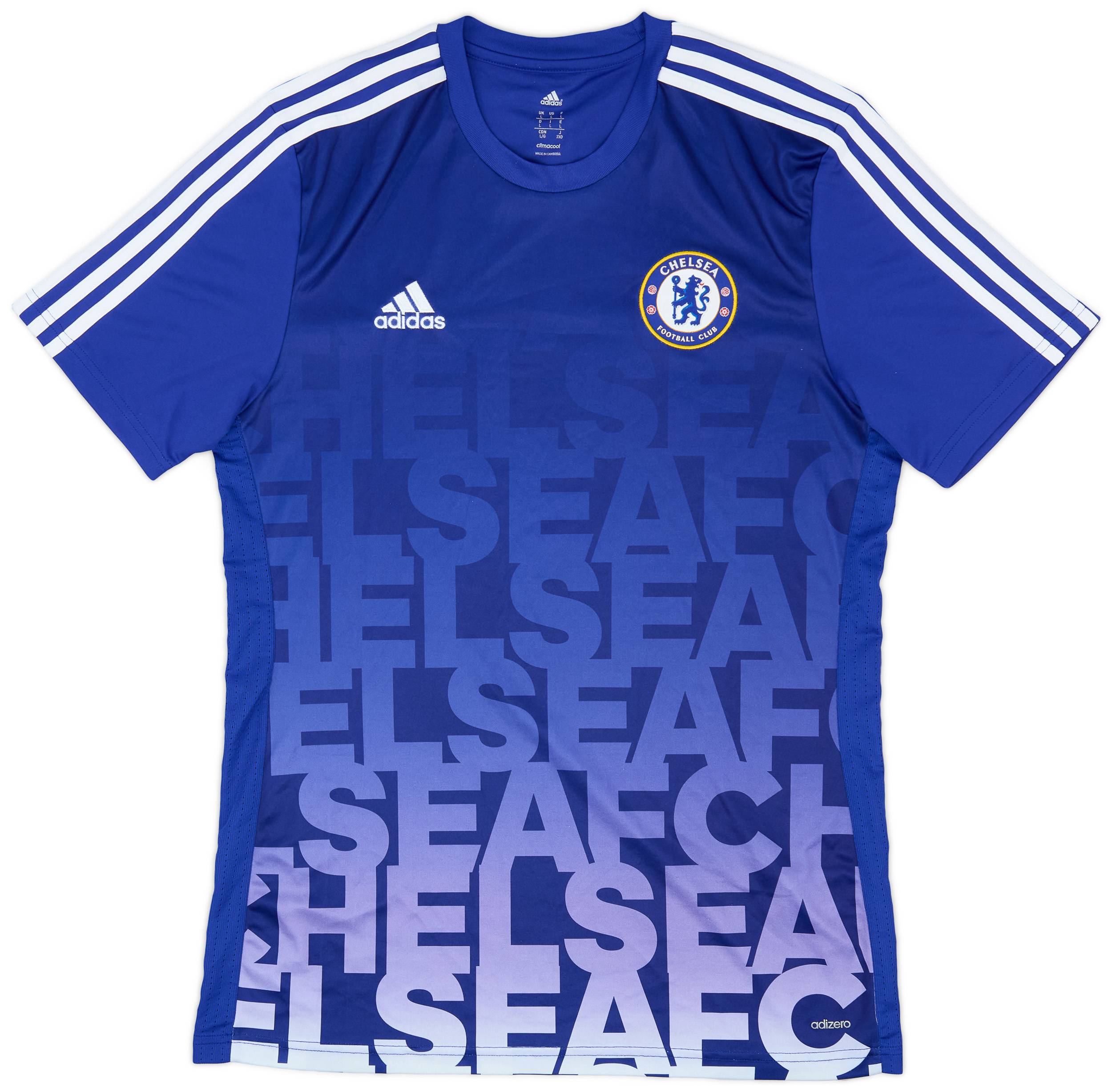2015-16 Chelsea adidas Training Shirt - 8/10 - (L)