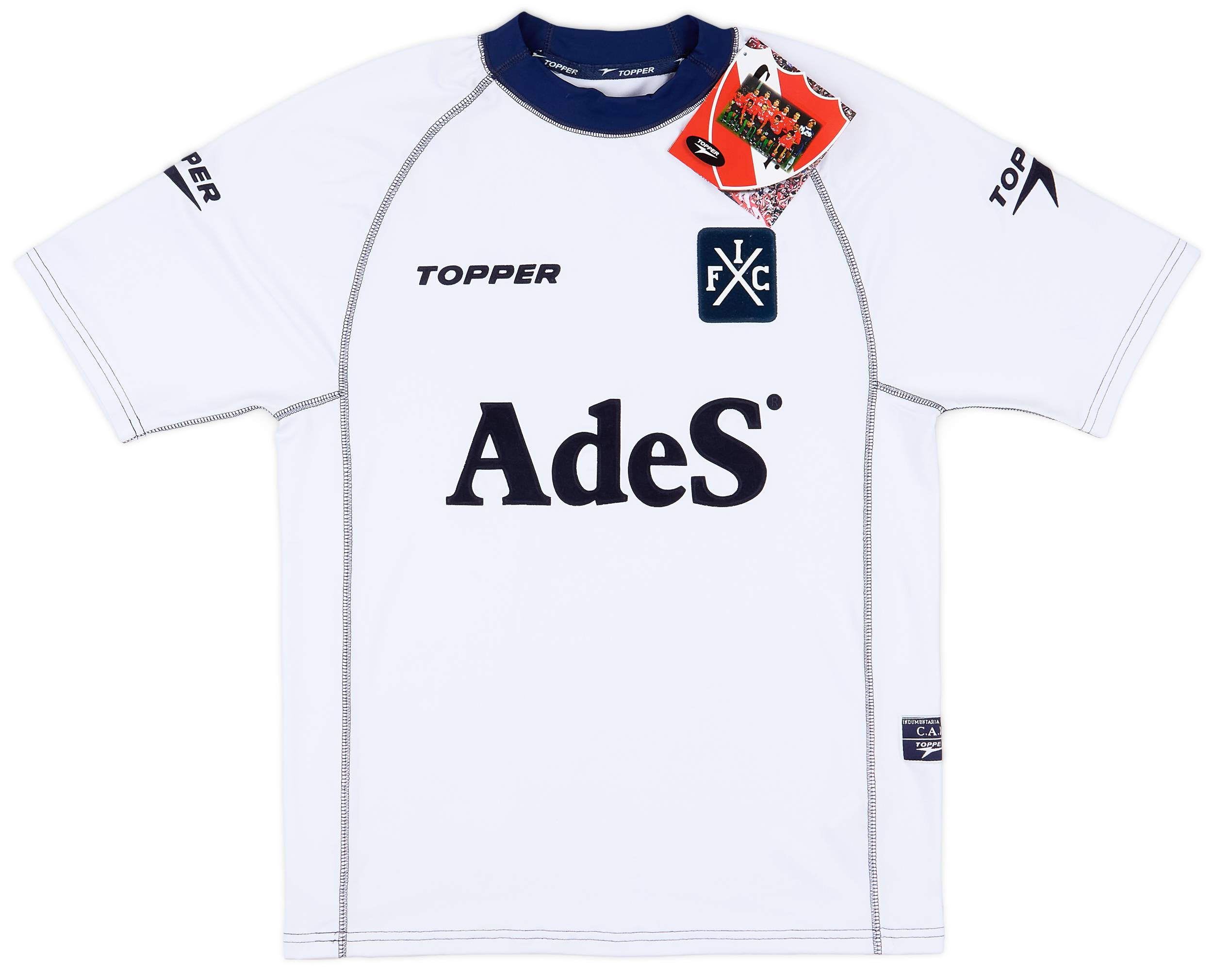 2000-01 Independiente Topper Reissue Away Shirt