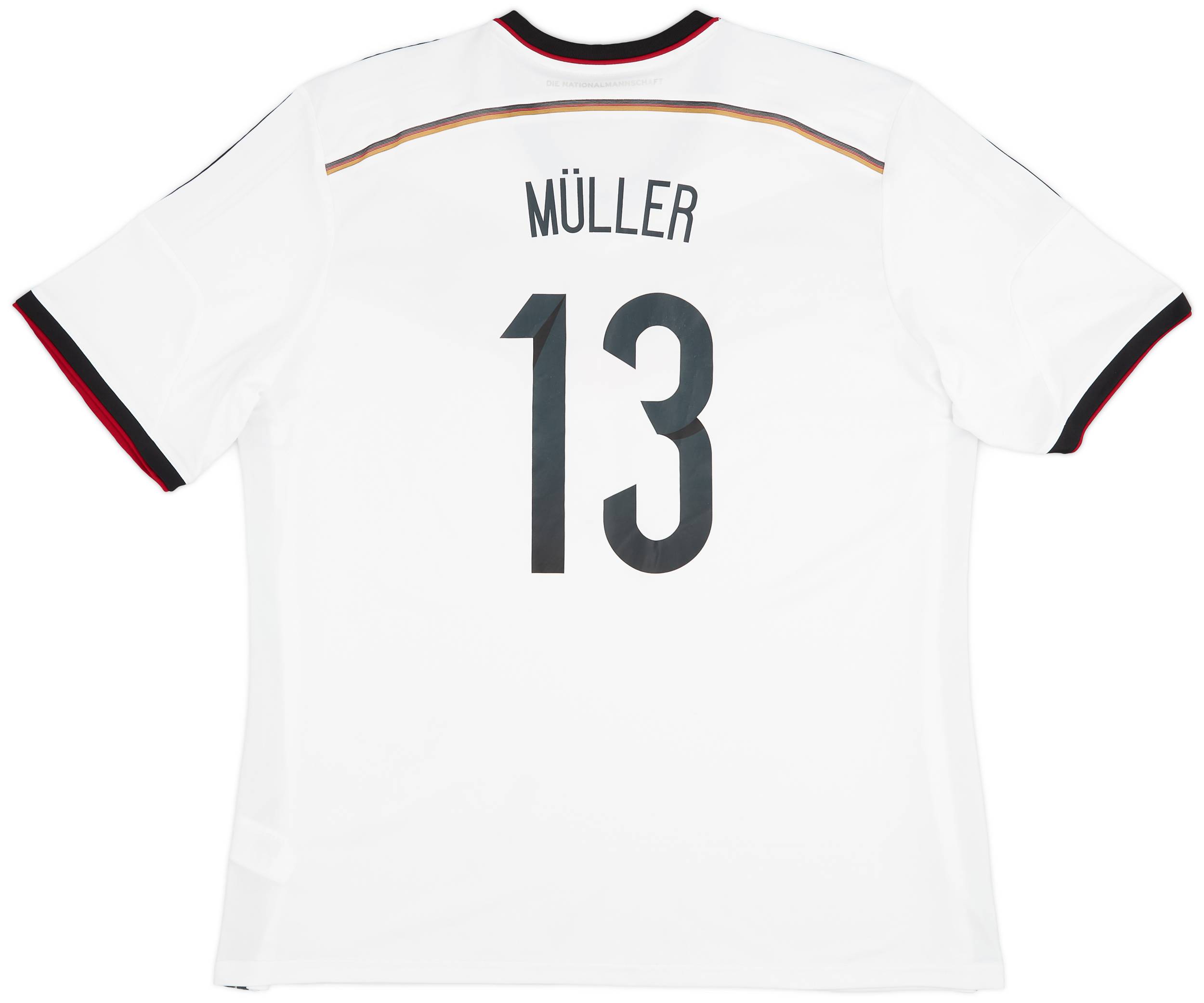 2014-15 Germany Home Shirt Muller #13 - 9/10 - (3XL)