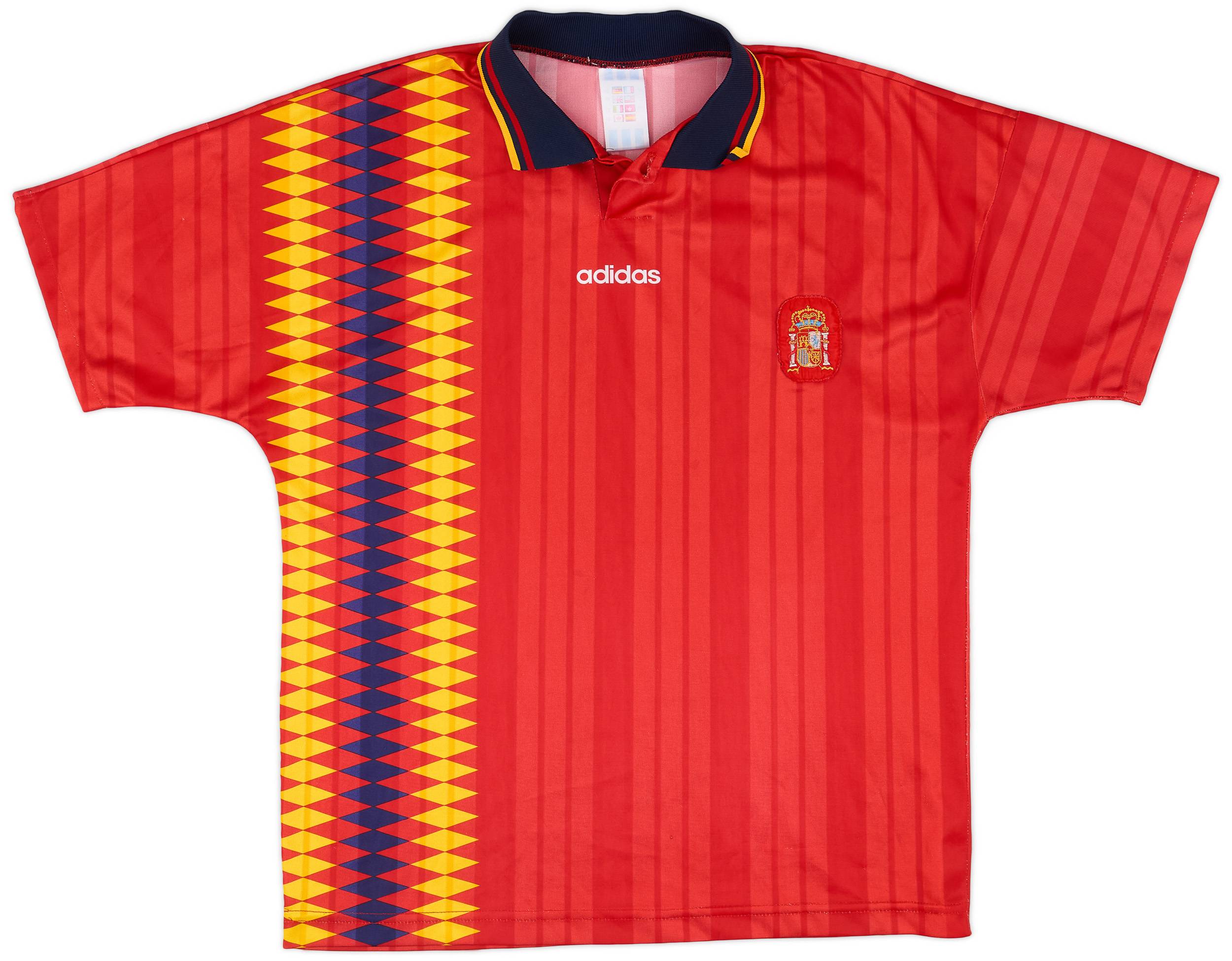 1994-96 Spain Home Shirt - 8/10 - (S)