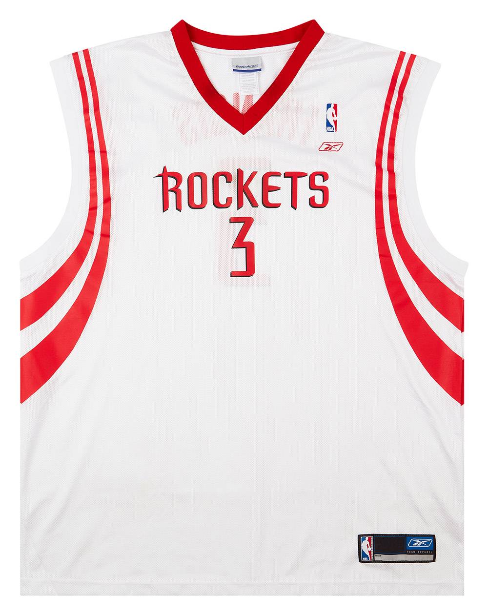 2003-04 Houston Rockets Francis #3 Reebok Home Jersey (Good) XXL