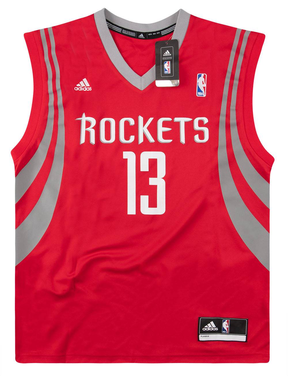 2012-14 Houston Rockets Harden #13 adidas Jersey (Away) S - W/Tags