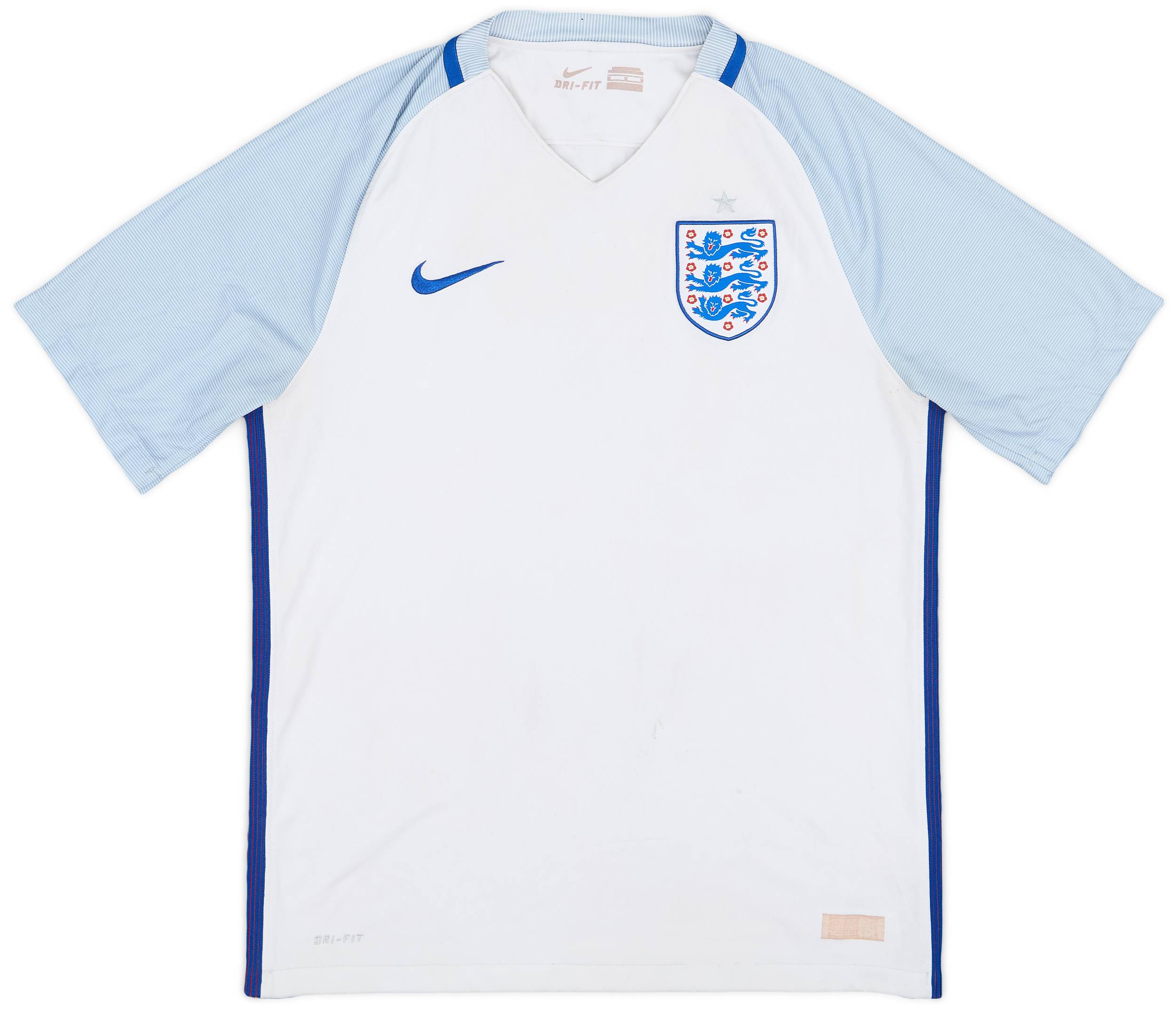 2016-17 England Home Shirt - 4/10 - (M)