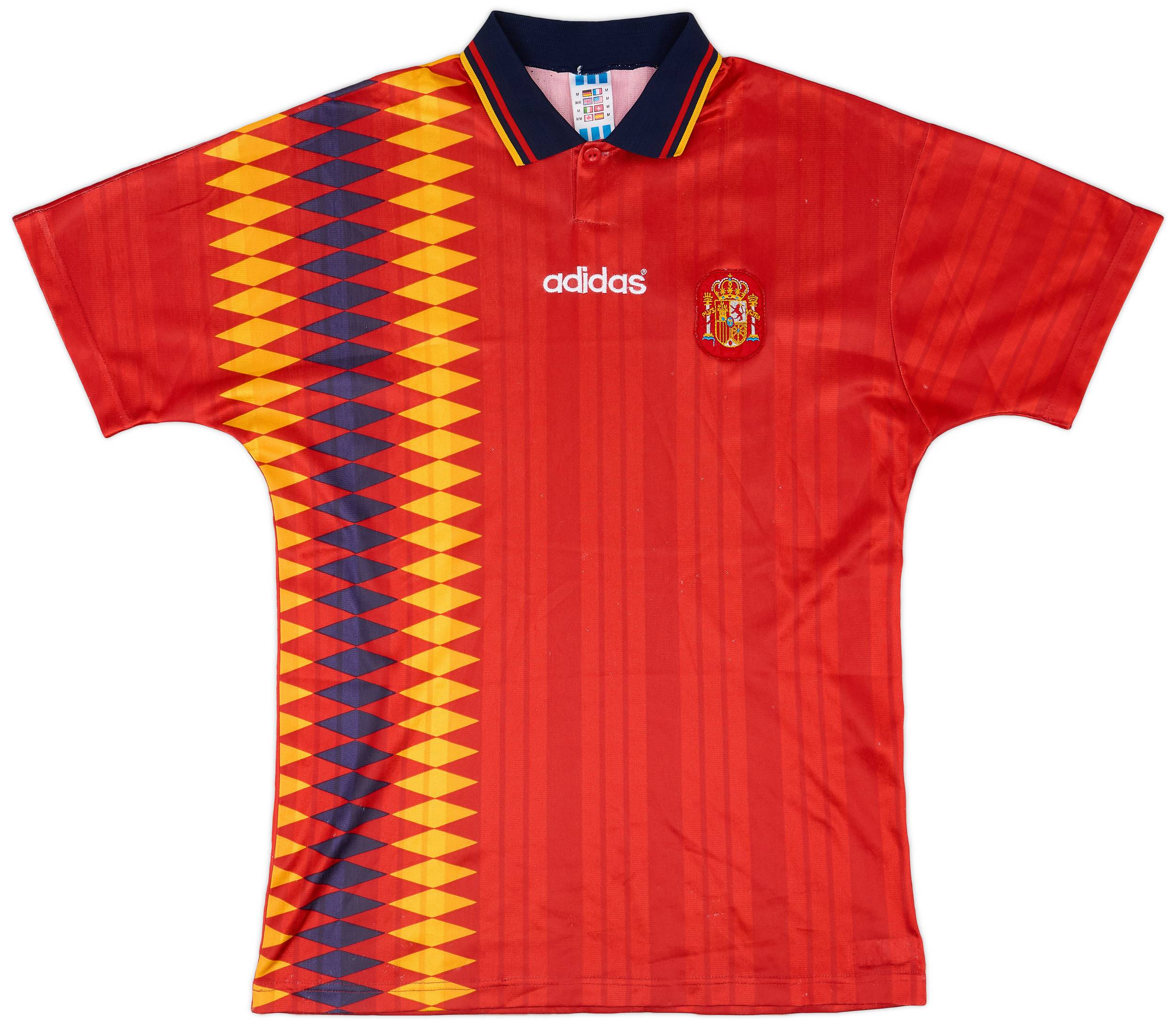 1994-96 Spain Home Shirt - 8/10 - (M)