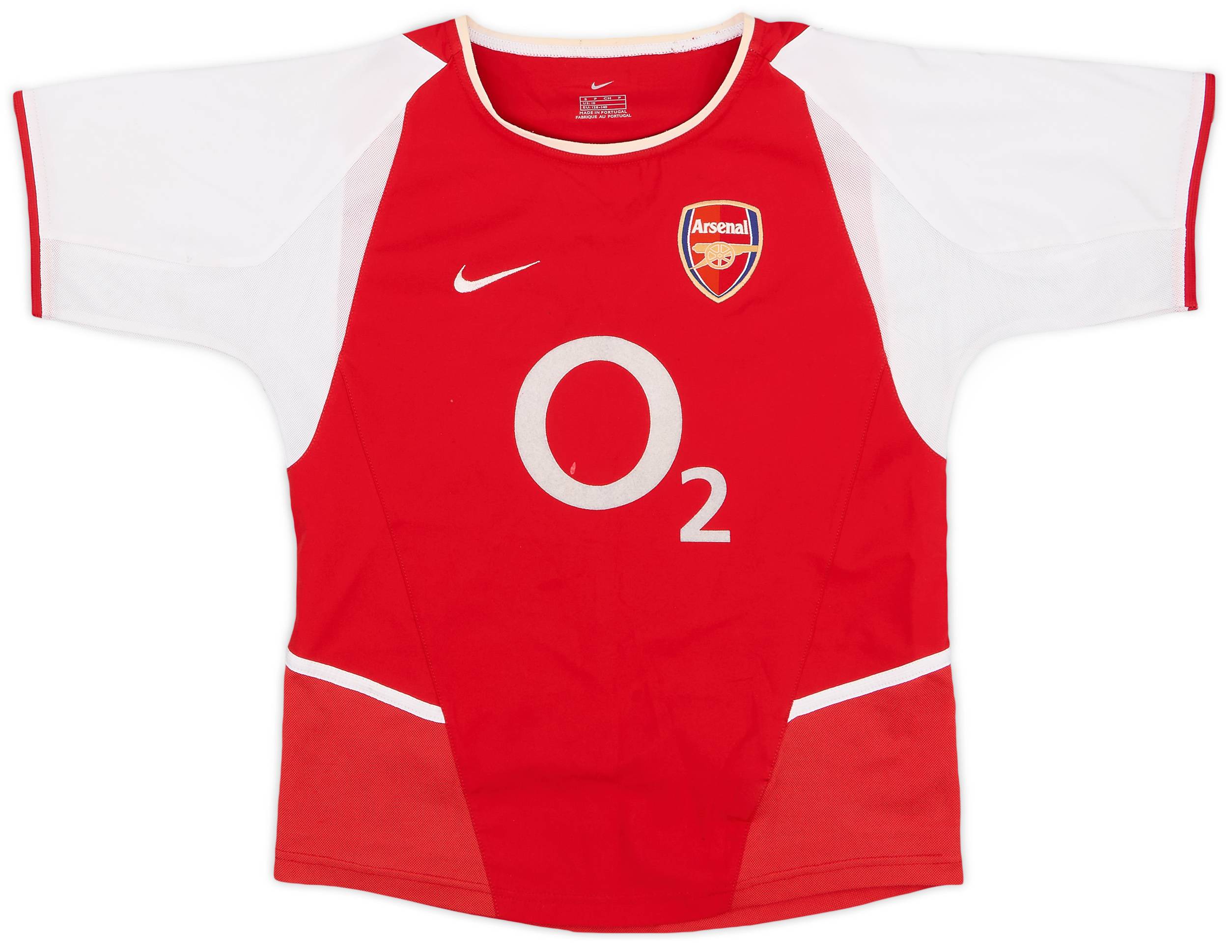 2002-04 Arsenal Home Shirt - 6/10 - (S.Boys)