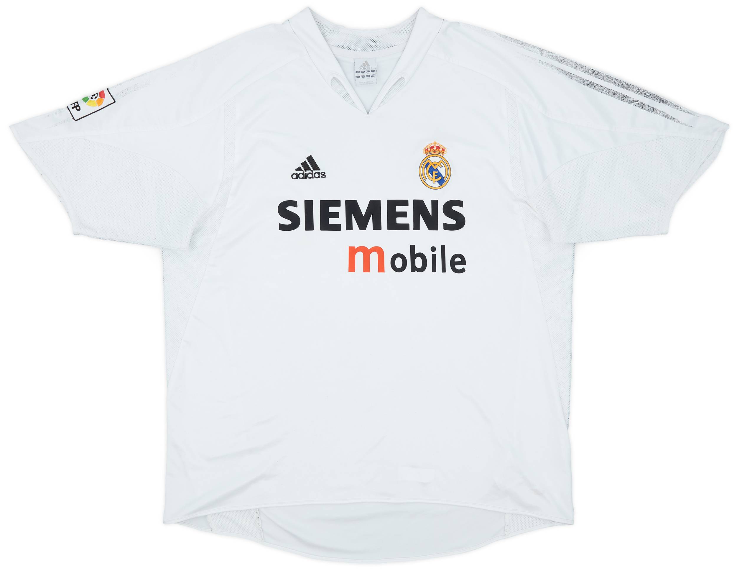 2004-05 Real Madrid Home Shirt - 4/10 - (XL)