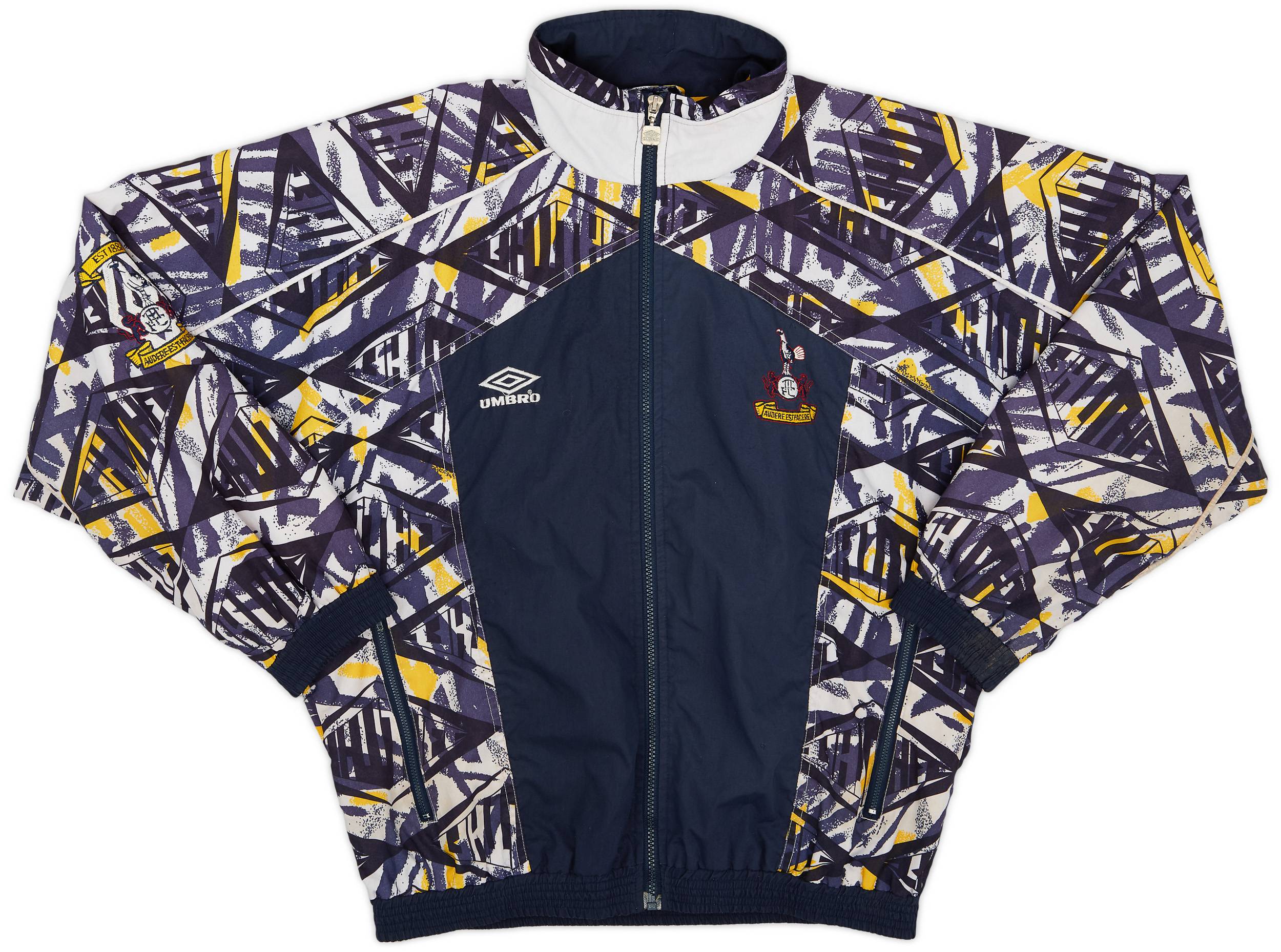 1992-93 Tottenham Umbro Track Jacket - 8/10 - (S)