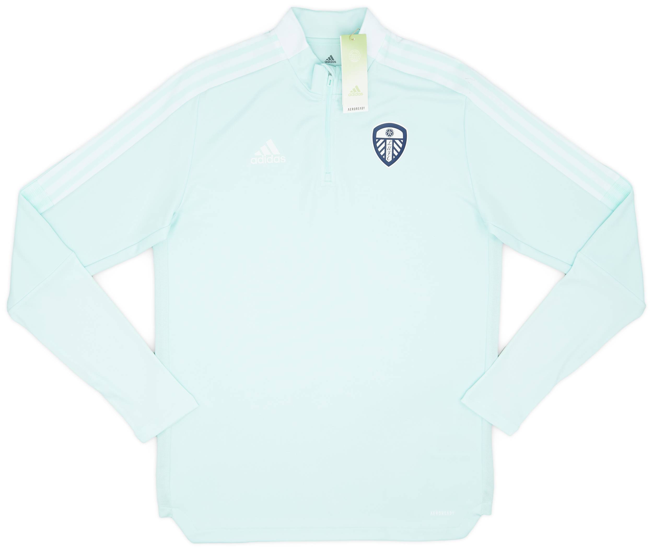 2022-23 Leeds United adidas 1/4 Zip Training Top