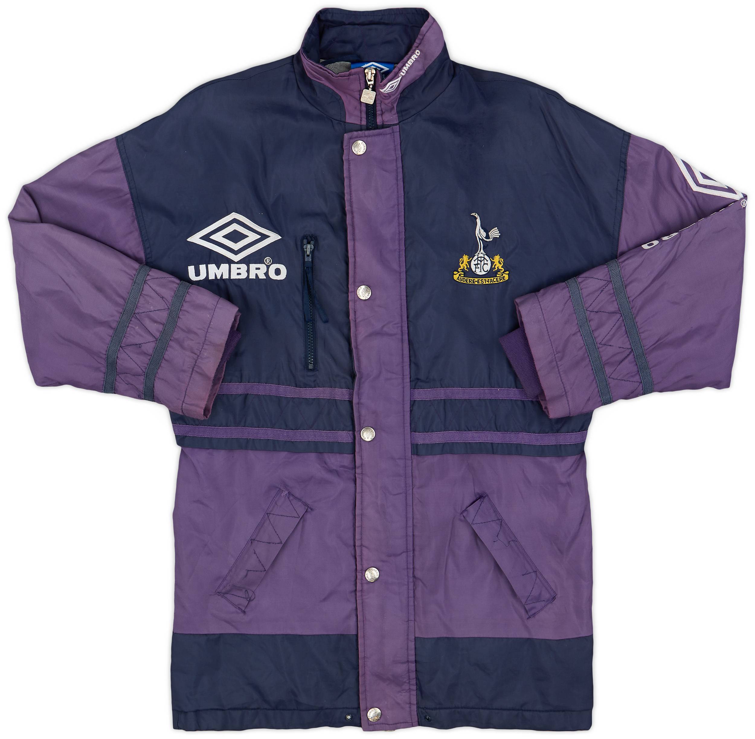1994-95 Tottenham Umbro Bench Coat - 7/10 - (L.Boys)