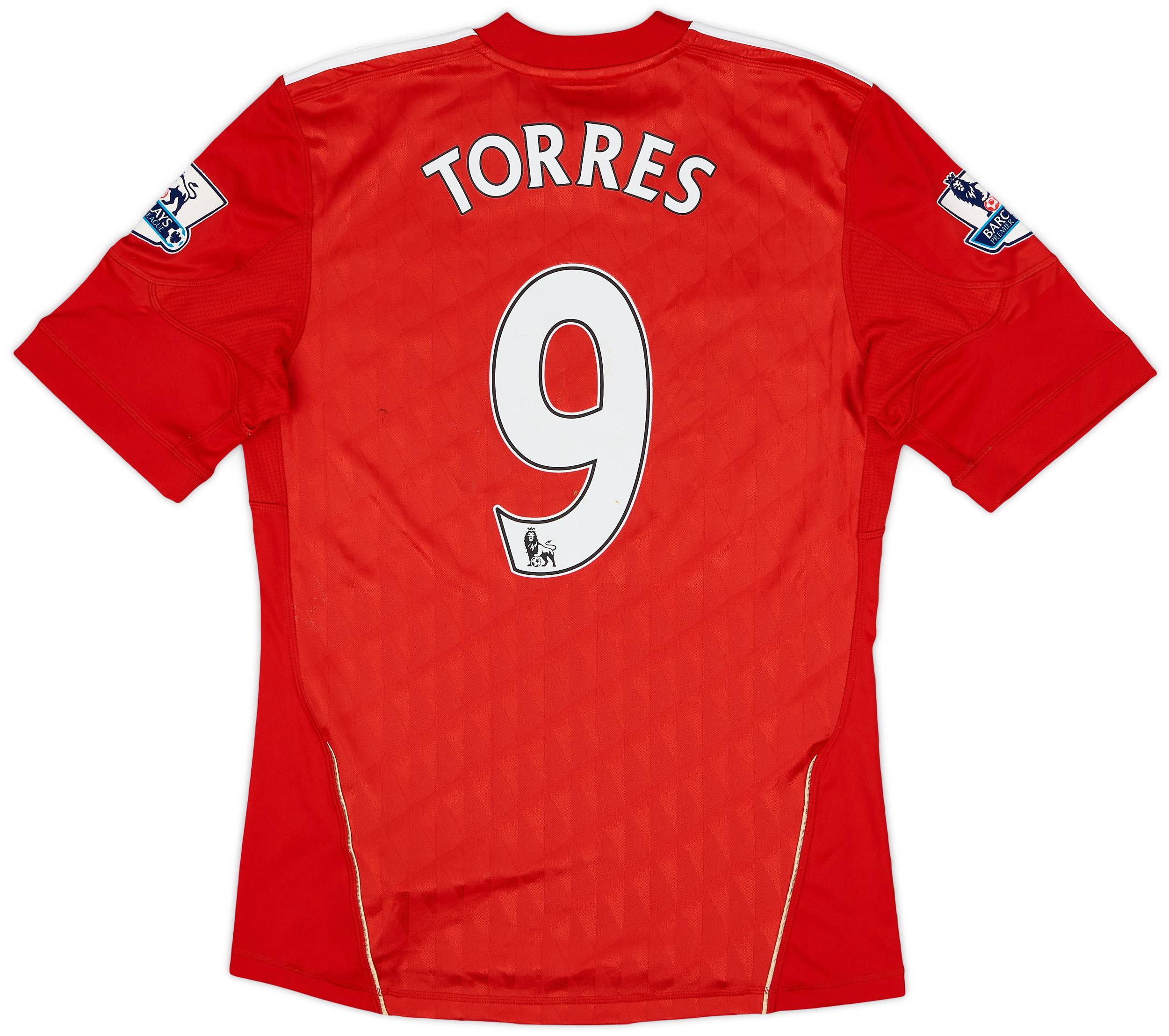 2010-12 Liverpool Home Shirt Torres #9 - 3/10 - (S)