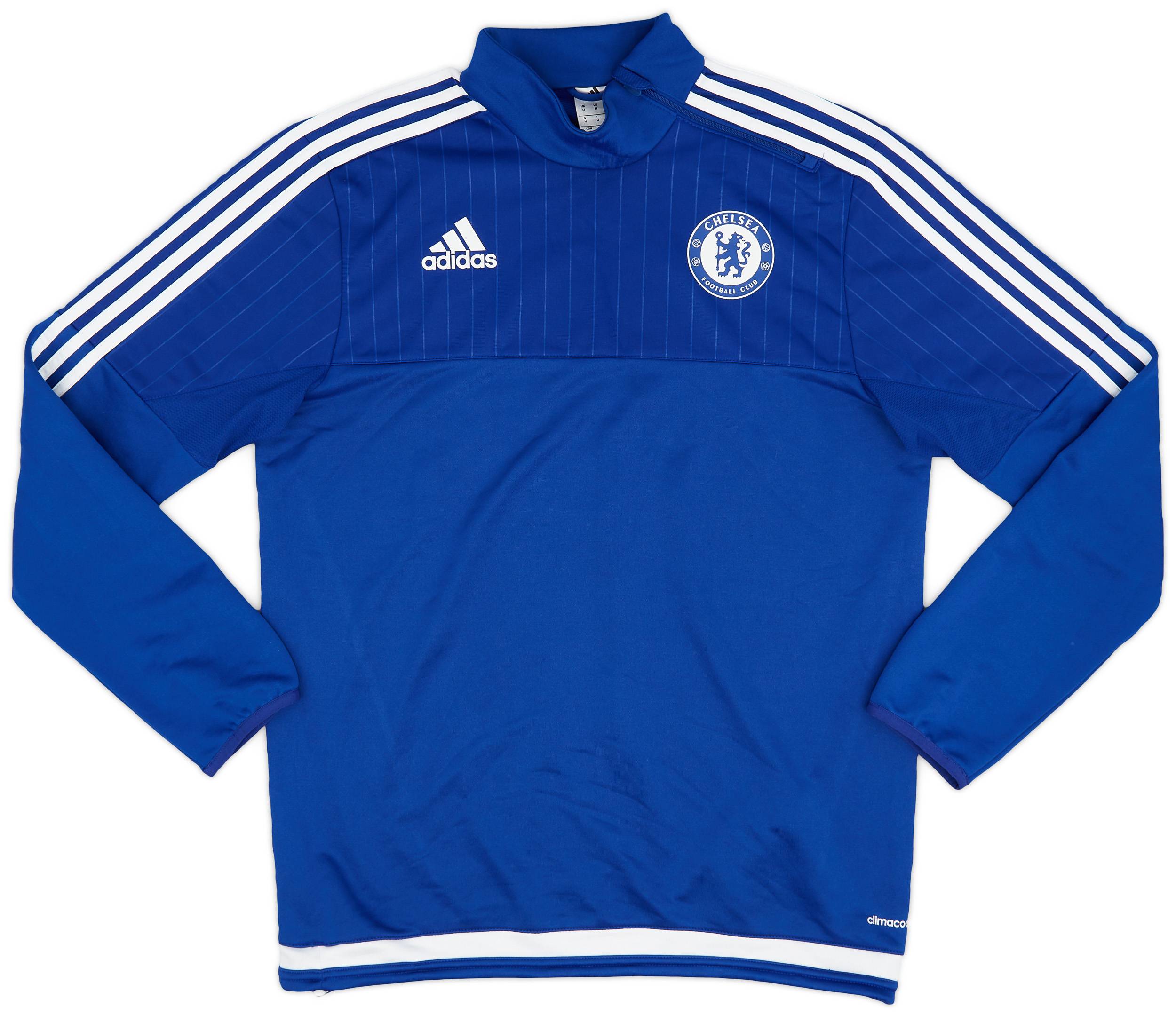 2015-16 Chelsea adidas 1/4 Zip Training Top - 9/10 - (M)