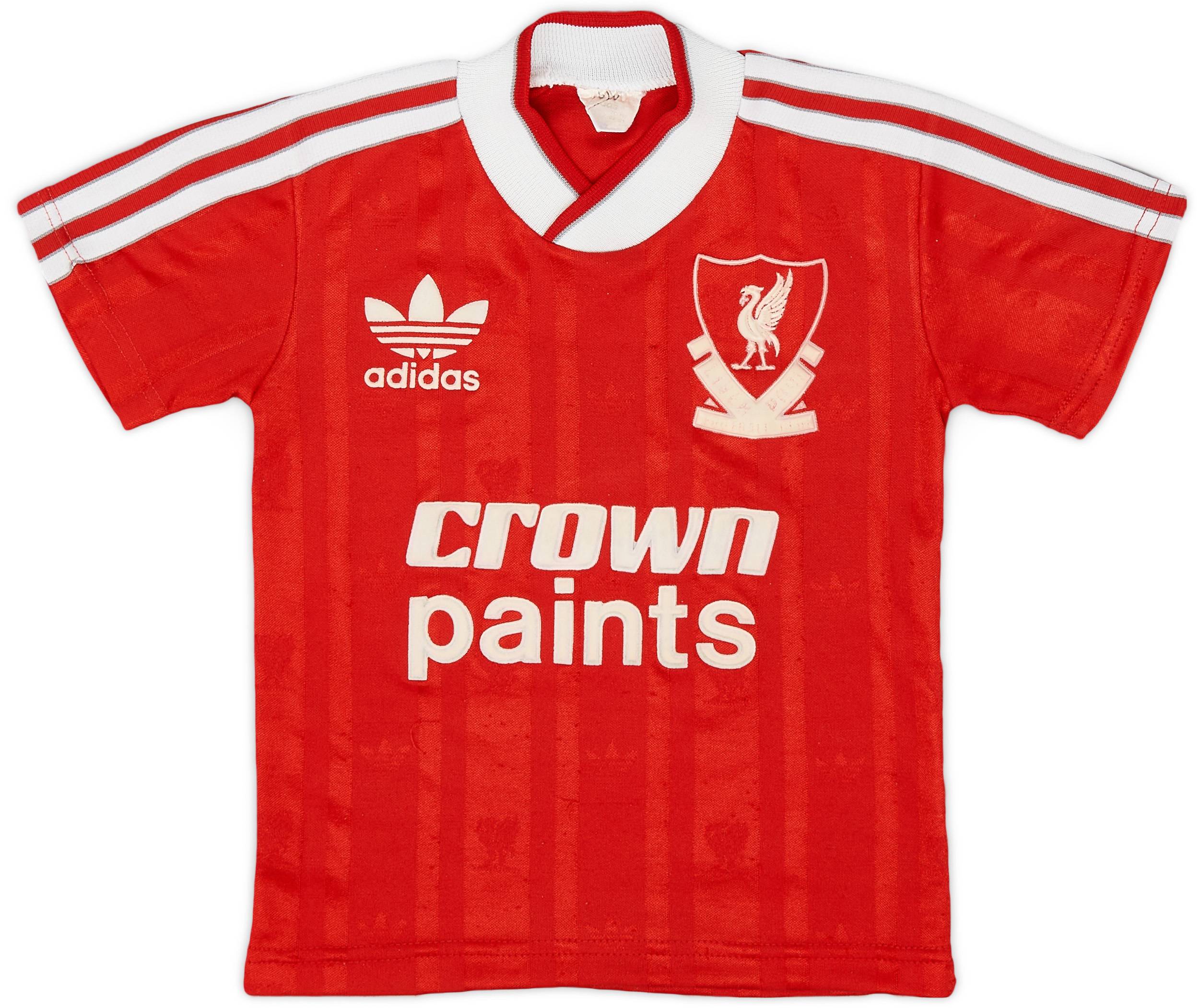 1987-88 Liverpool Home Shirt - 6/10 - (S.Boys)