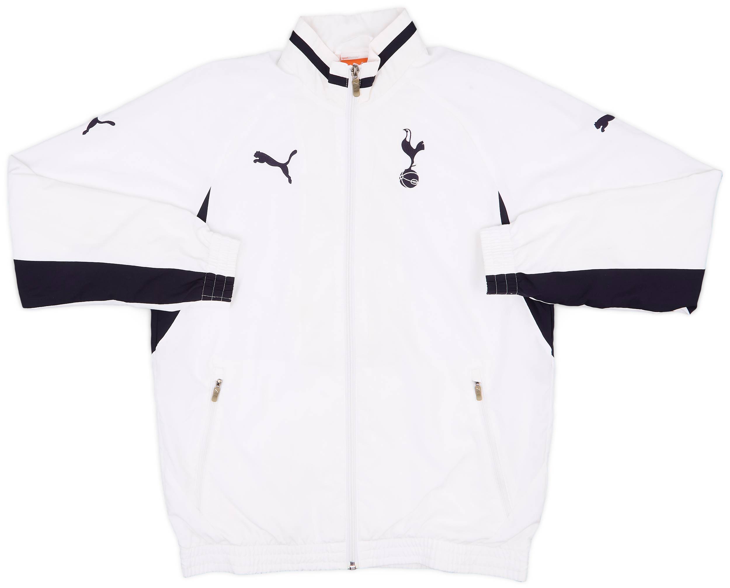 2011-12 Tottenham Puma Track Jacket - 7/10 - (XL.Boys)