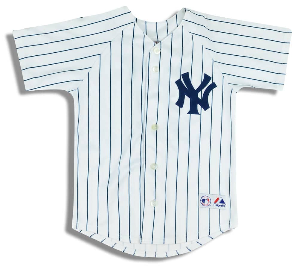 2004-08 New York Yankees Jeter #2 Majestic Jersey (Home) Y