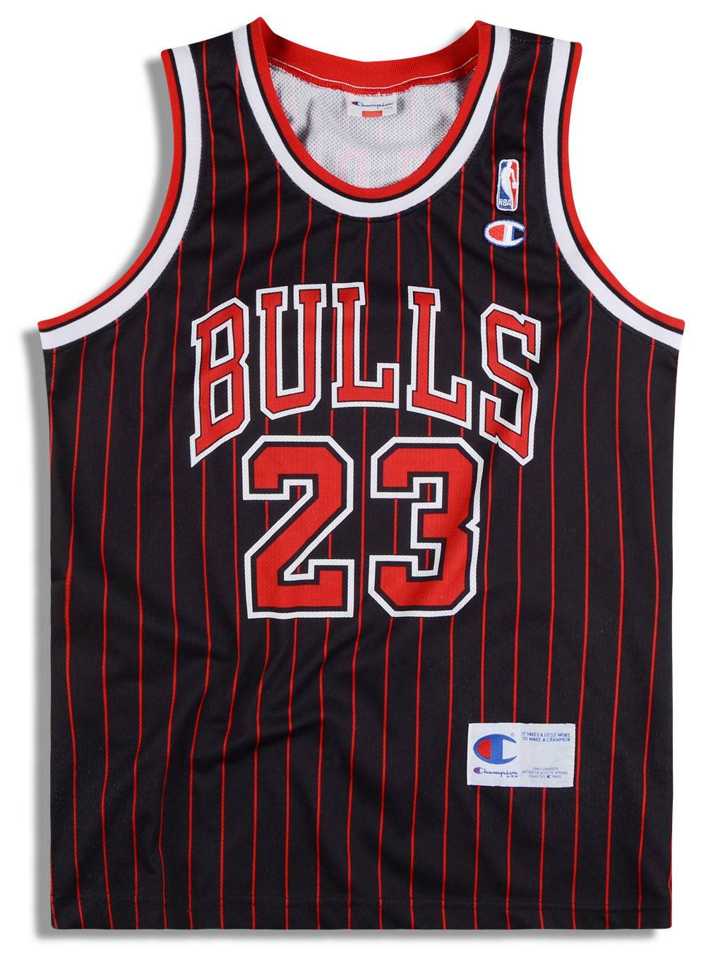 1996-97 Chicago Bulls Jordan #23 Champion Jersey (Alternate) Y