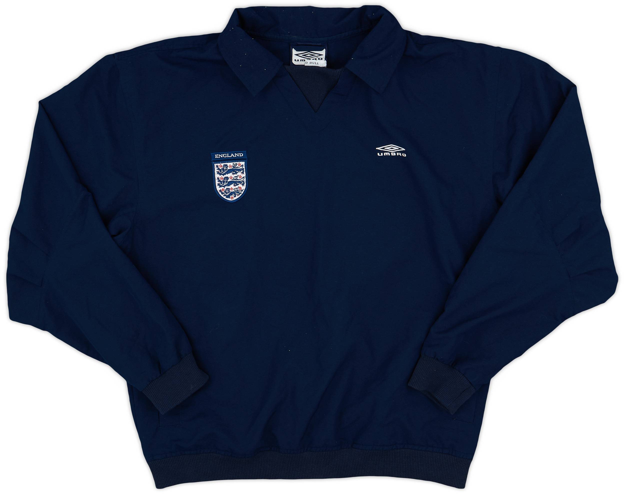 2000-02 England Umbro Drill Top - 8/10 - (M)
