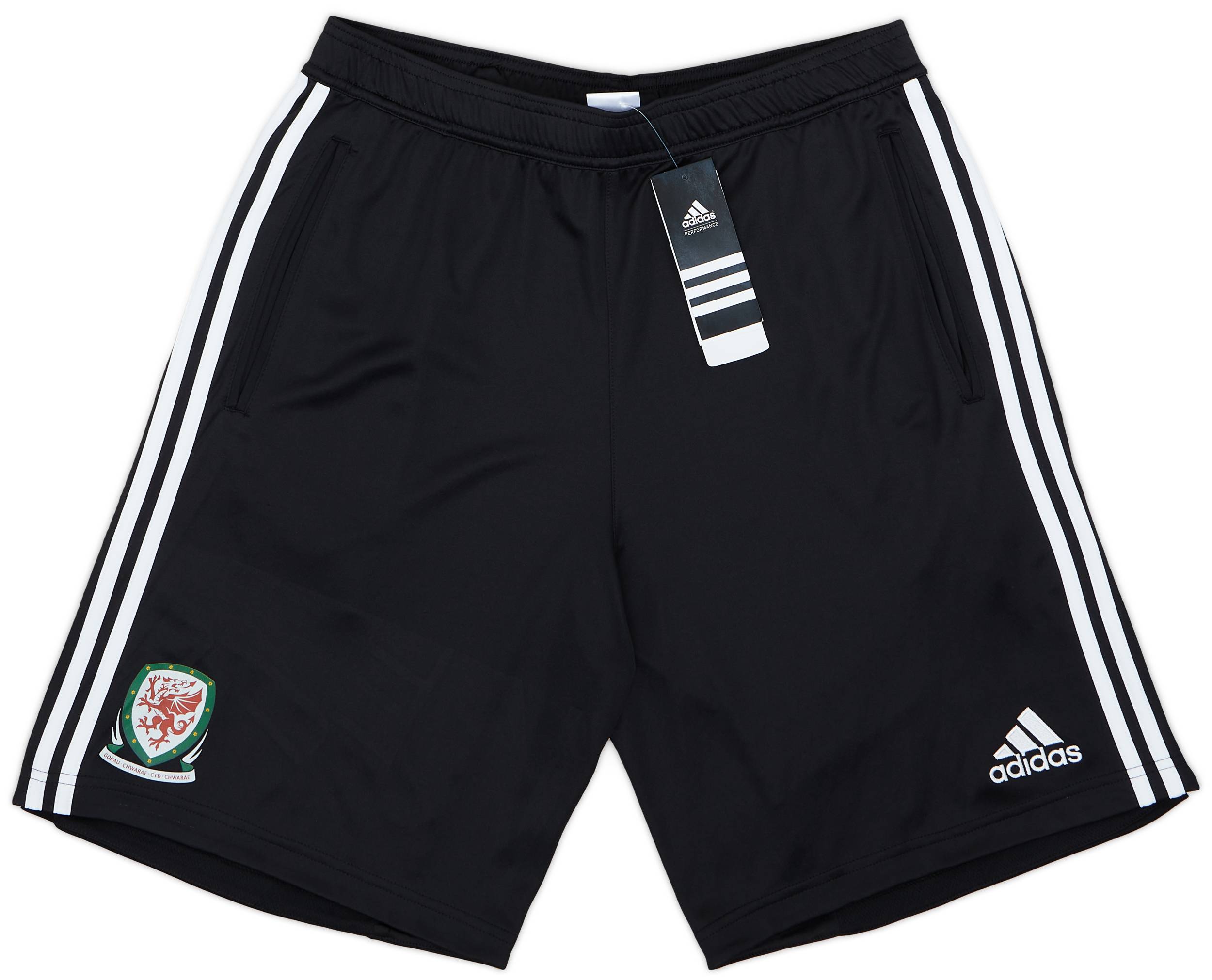 2014-15 Wales adidas Training Shorts (S)