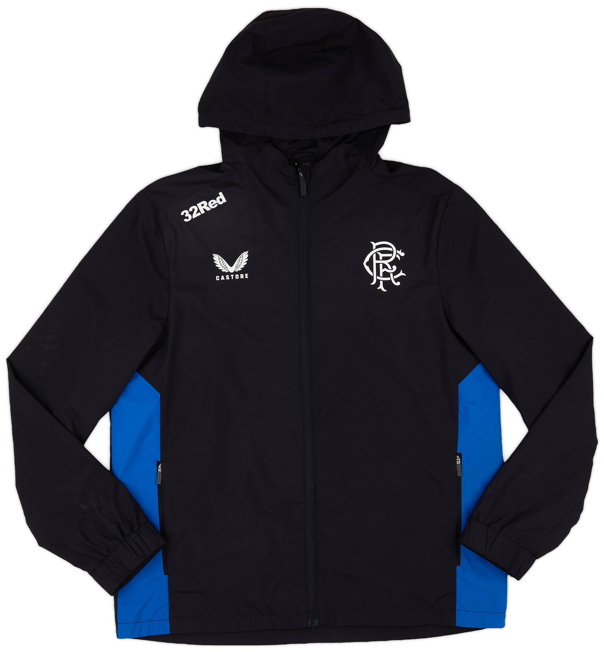 2023-24 Rangers Castore Training Jacket - 7/10 - (M)