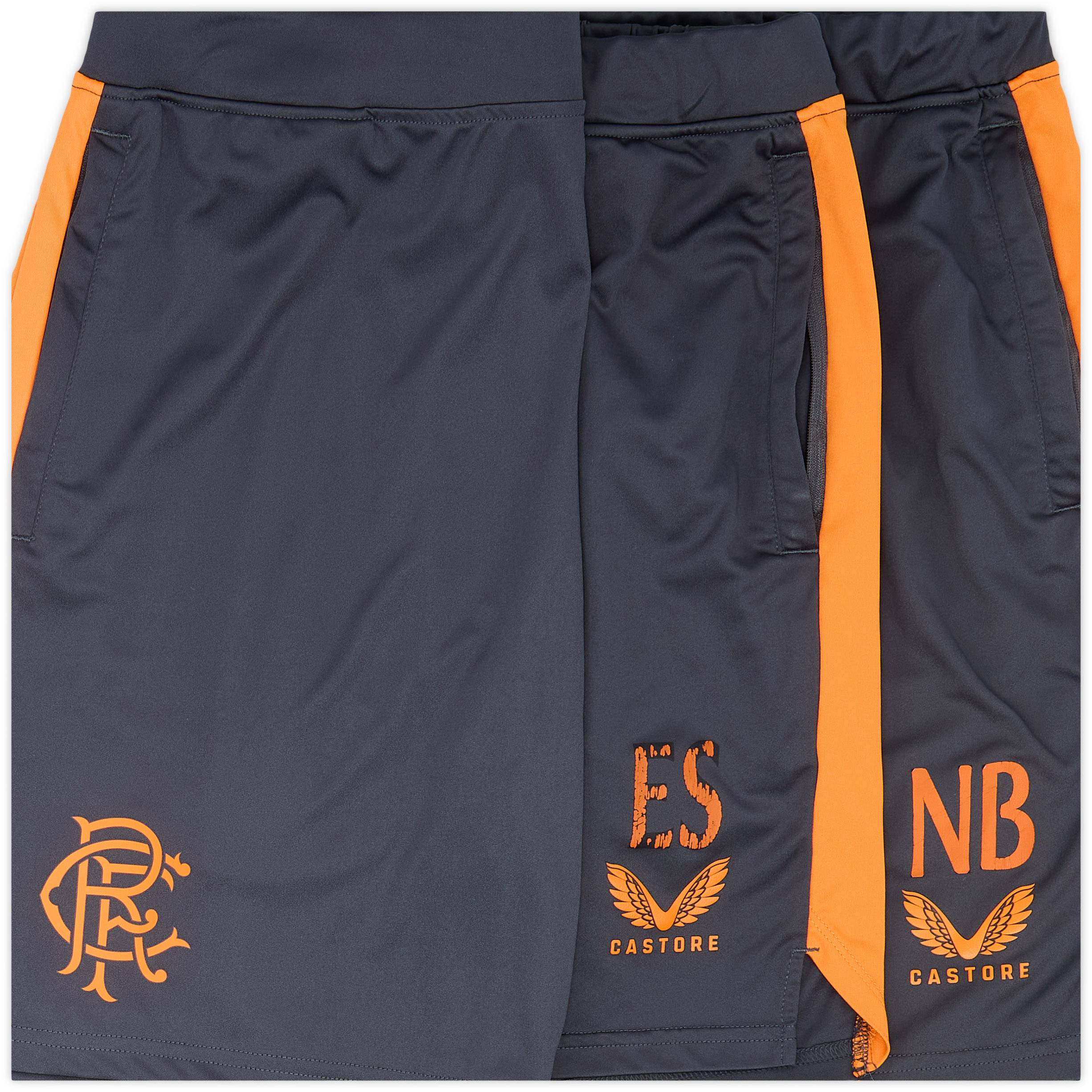 2023-24 Rangers Staff Issue Training Shorts # - 7/10