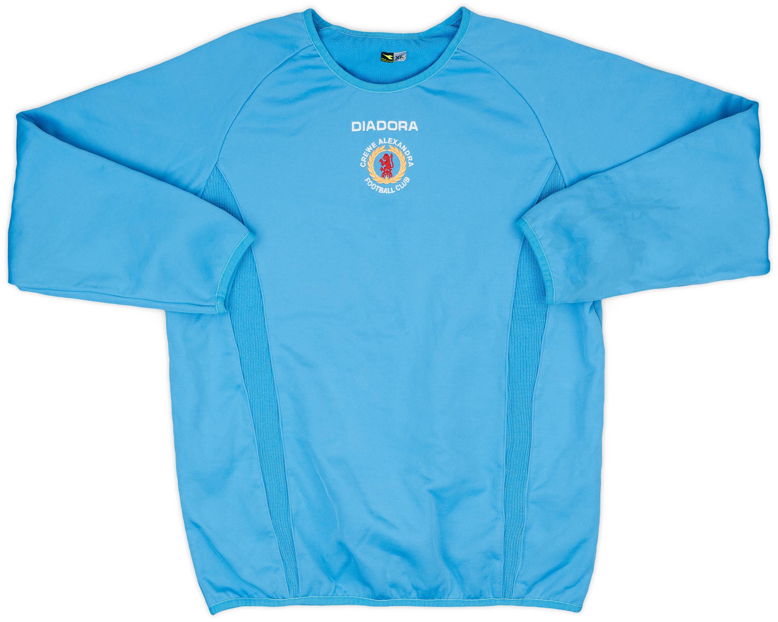 2005-06 Crewe Alexandra Diadora Sweat Top - 8/10 - (XL)