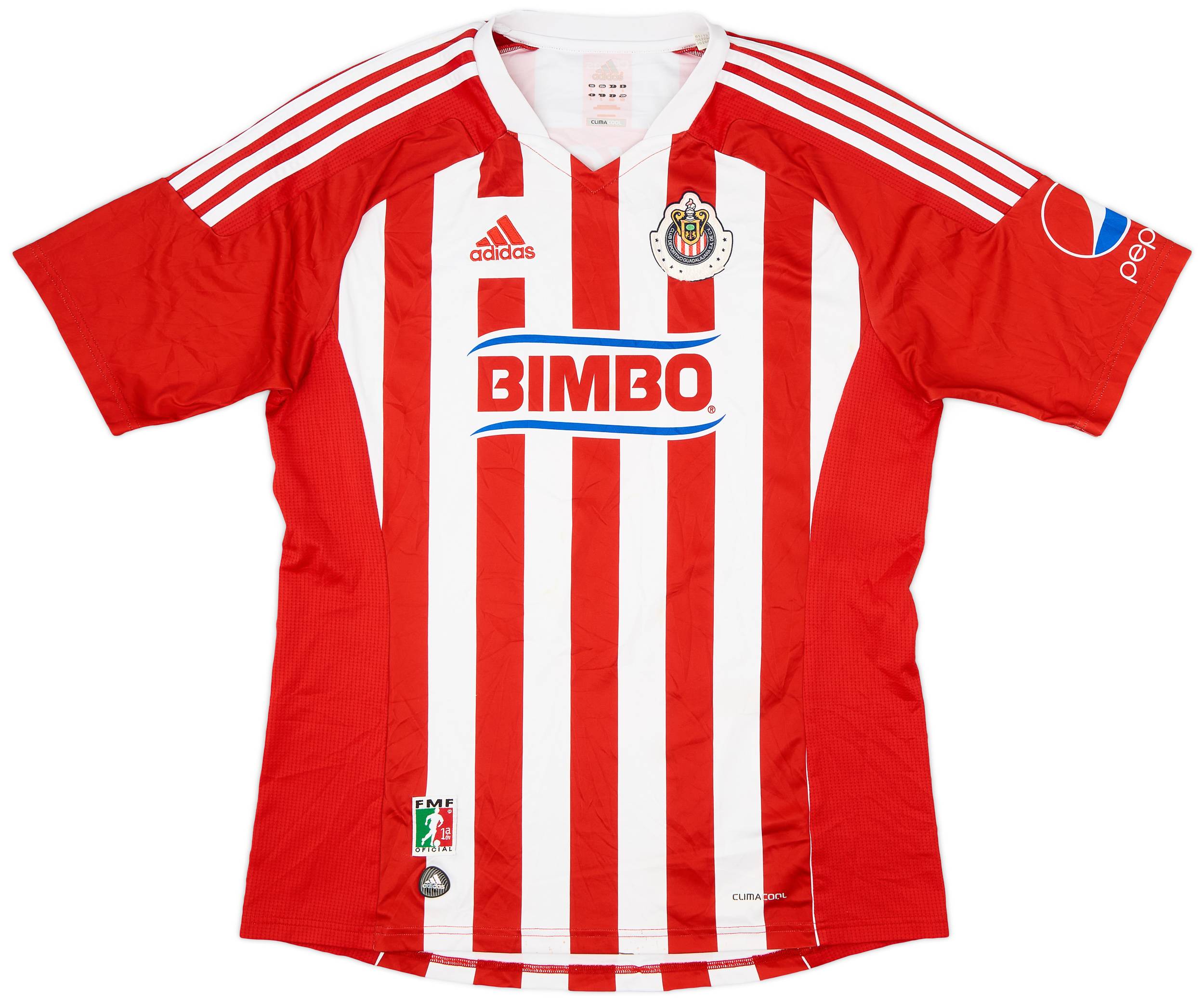 2011-12 Chivas Guadalajara Home Shirt #3 - 5/10 - (L)