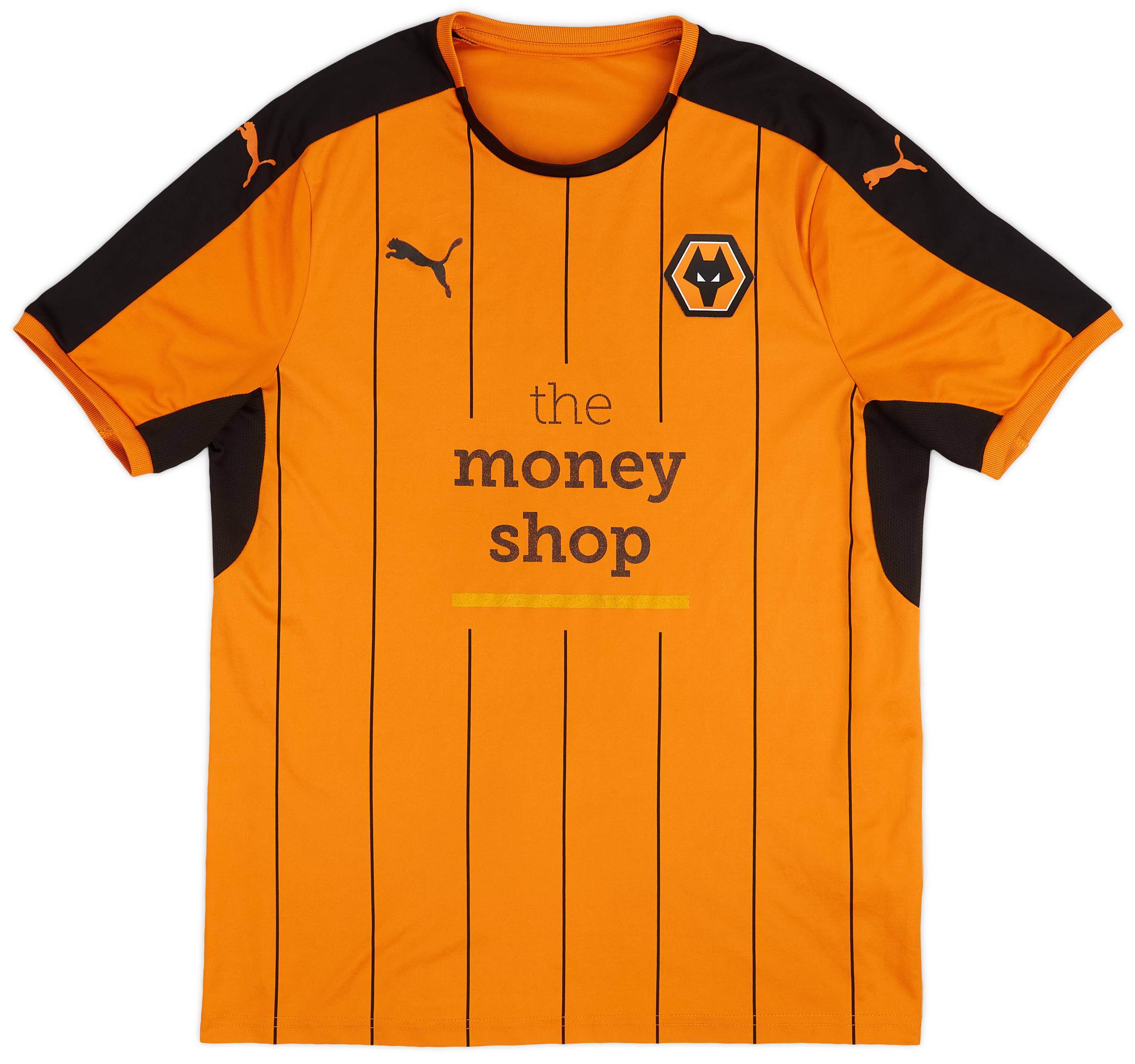 2016-17 Wolves Home Shirt - 8/10 - (L)