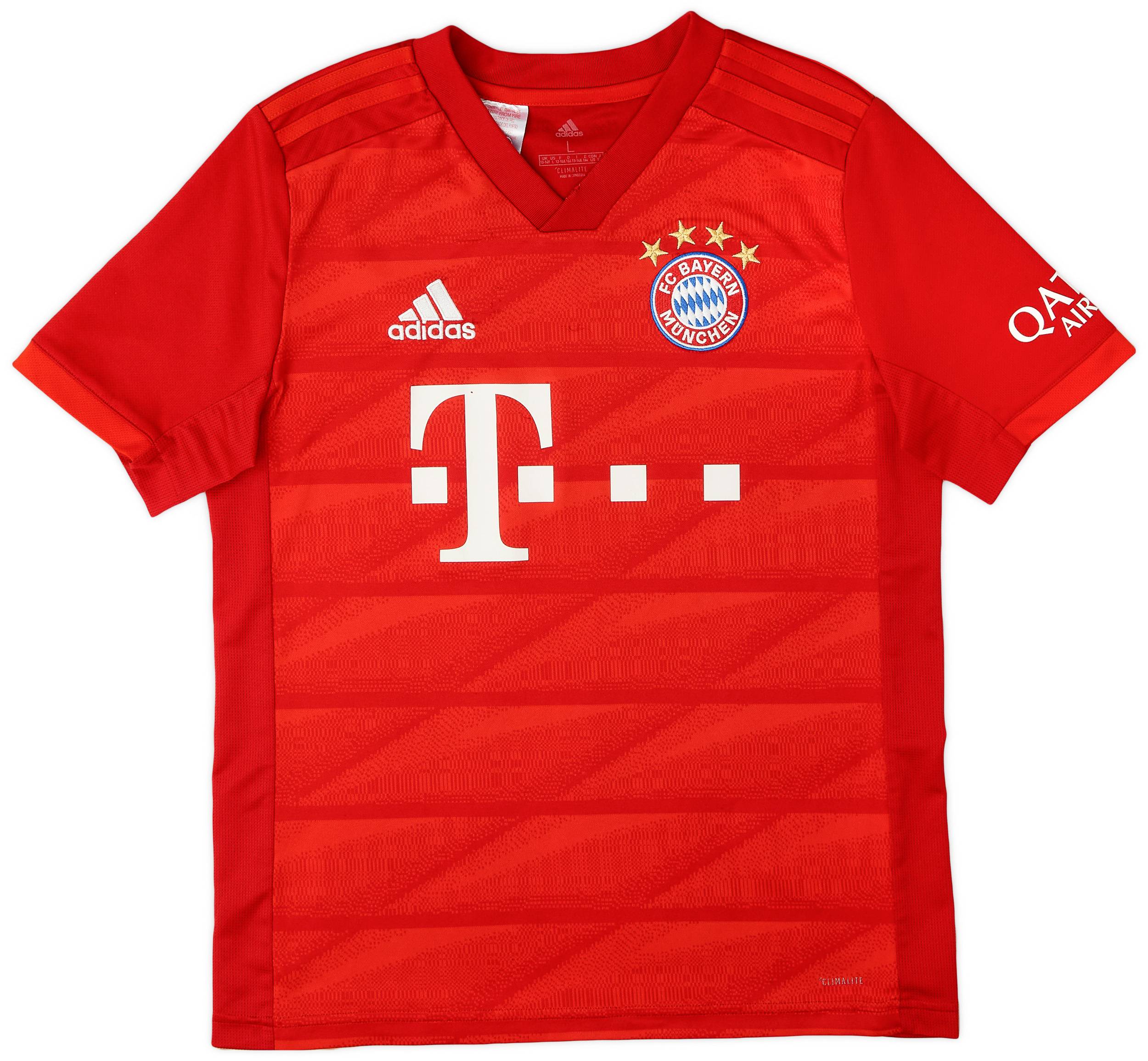 2019-20 Bayern Munich Home Shirt - 7/10 - (L.Boys)