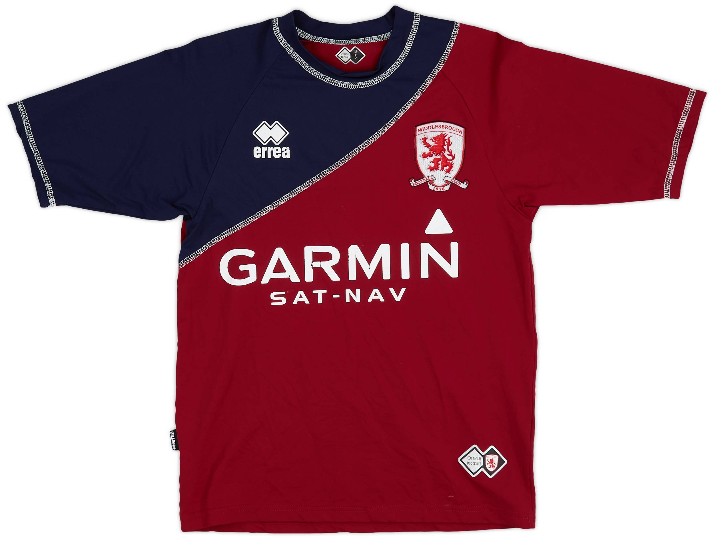 2007-08 Middlesbrough Errea Training Shirt - 5/10 - (S)