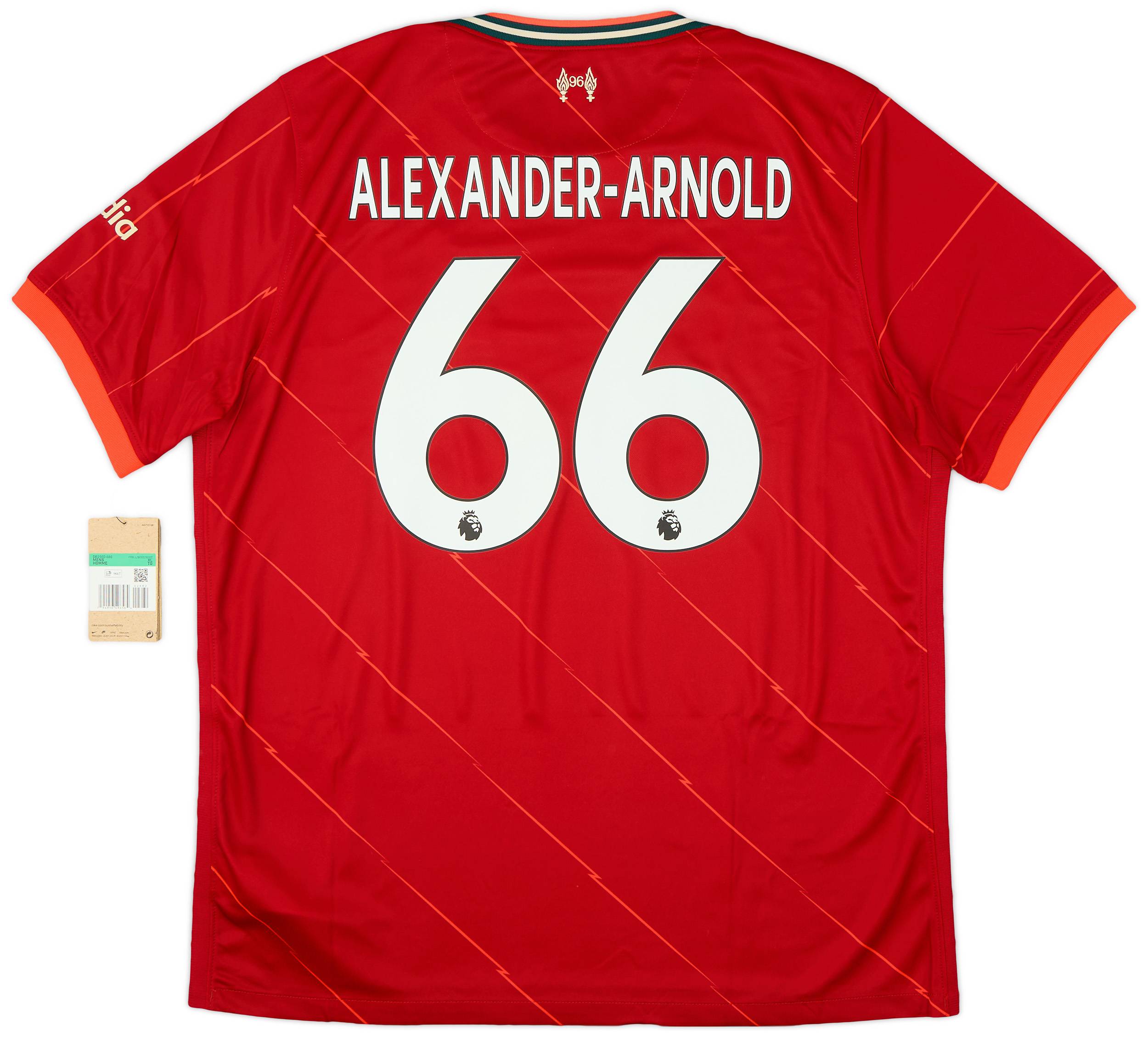 2021-22 Liverpool Home Shirt Alexander-Arnold #66 (XL)